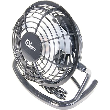 EasyAcc USB Desk Fan 6 inch Desktop Silent Fan Air Circulator 2 Speeds ...