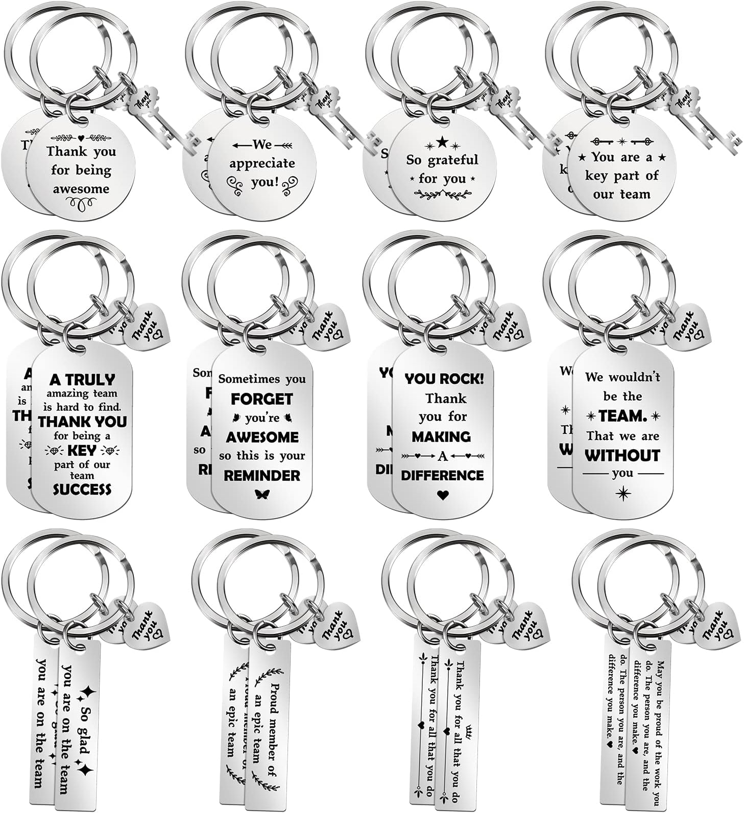 Amazon.com : Qeeenar 30 Sets Employee Appreciation Gifts Motivational ...