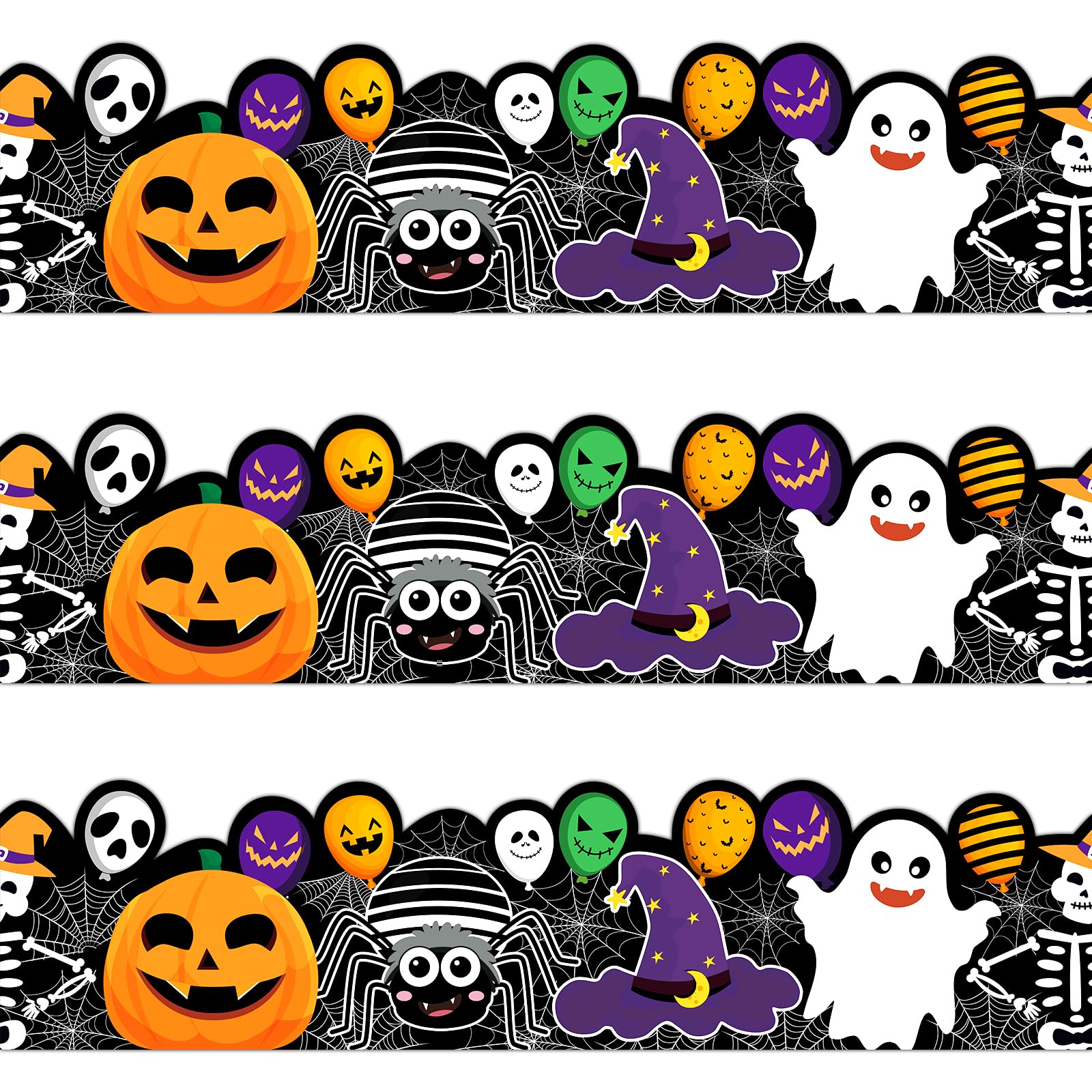 Halloween Ghost Border Clipart