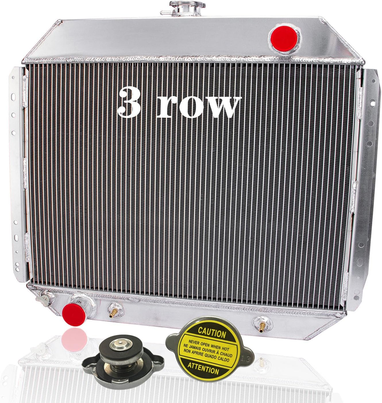 Amazon.com: 3 Row Aluminum Radiator Compatible with 1966-1979 1967 1968 ...