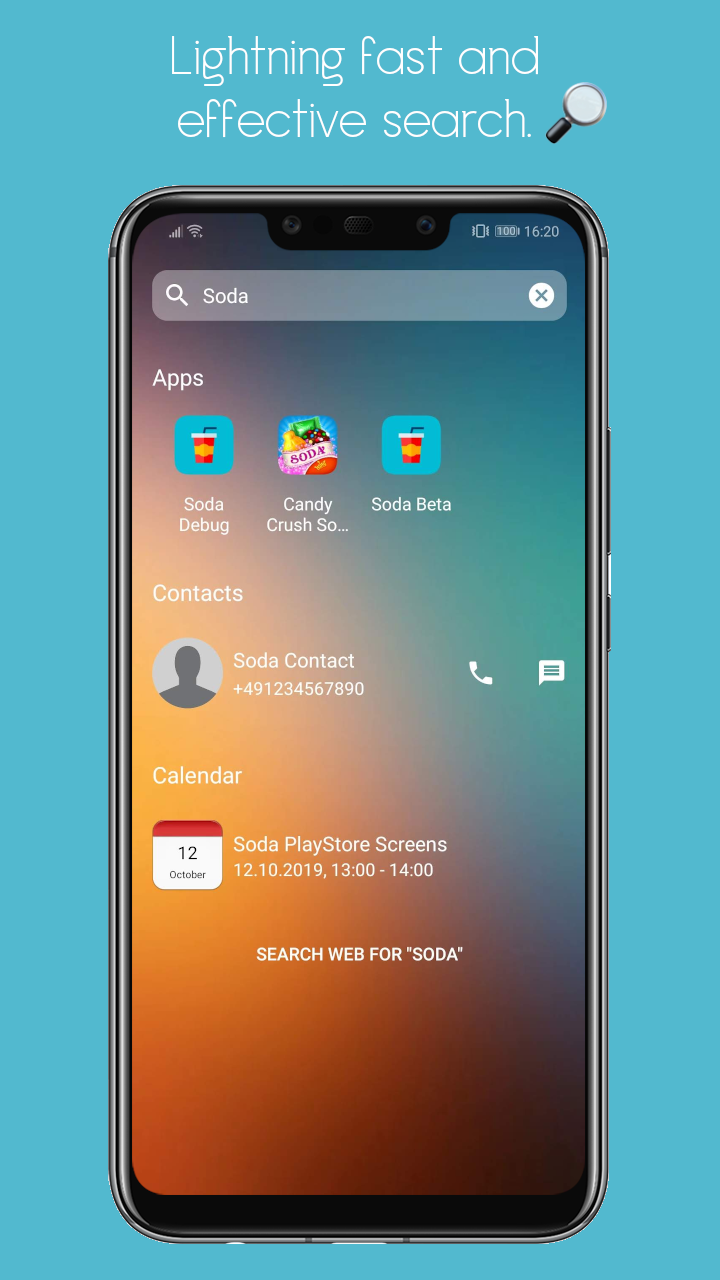Soda Launcher - App on Amazon Appstore