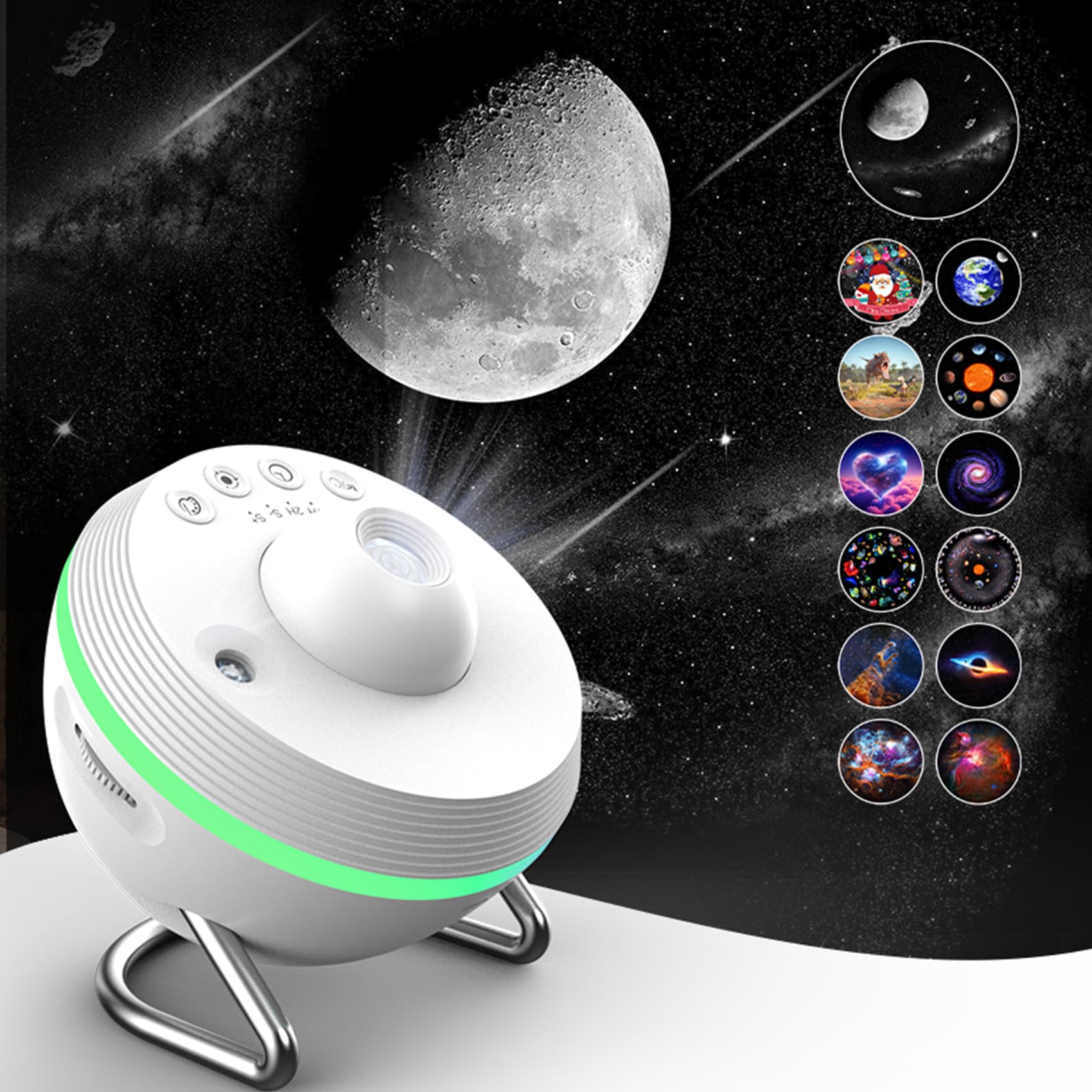 Star Projector, Syslux Galaxy Night Light, Home Planetarium Projector ...