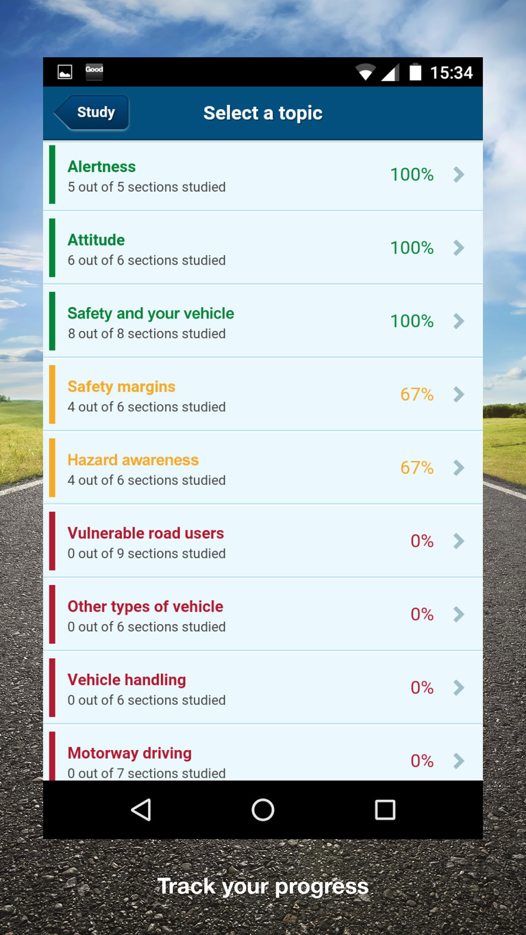 Official DVSA Theory Test Kit - App on Amazon Appstore