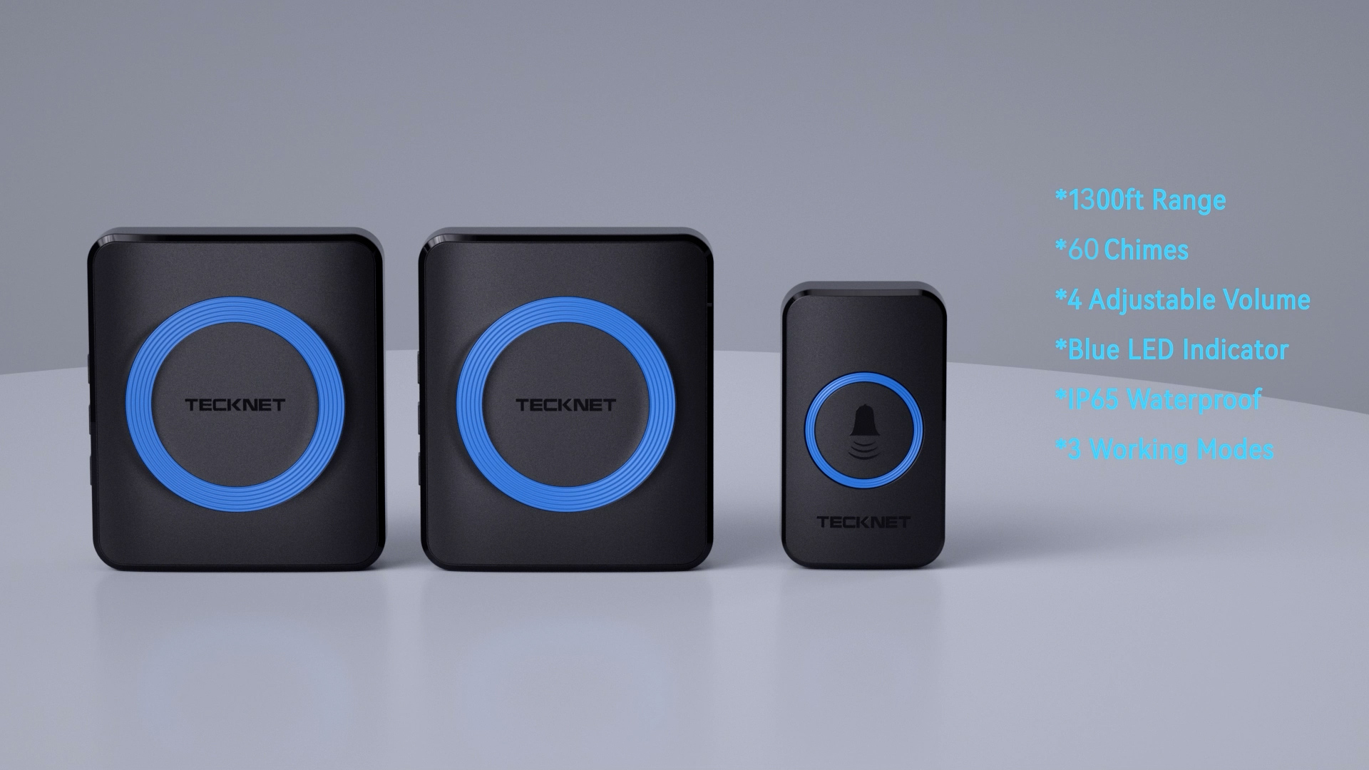 Snapklik.com : TECKNET Wireless Doorbell