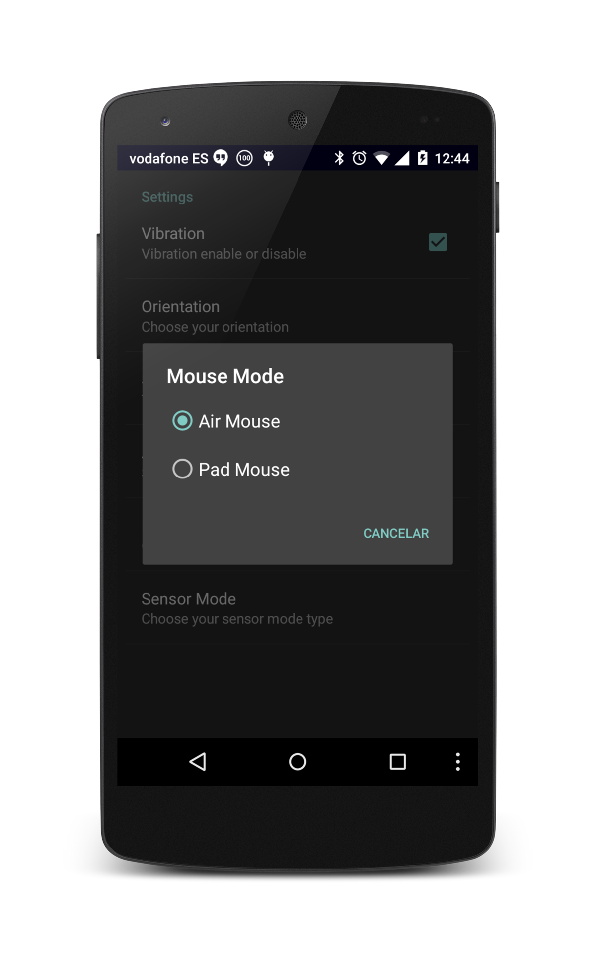 Air Sens Mouse (Bluetooth) - App on Amazon Appstore