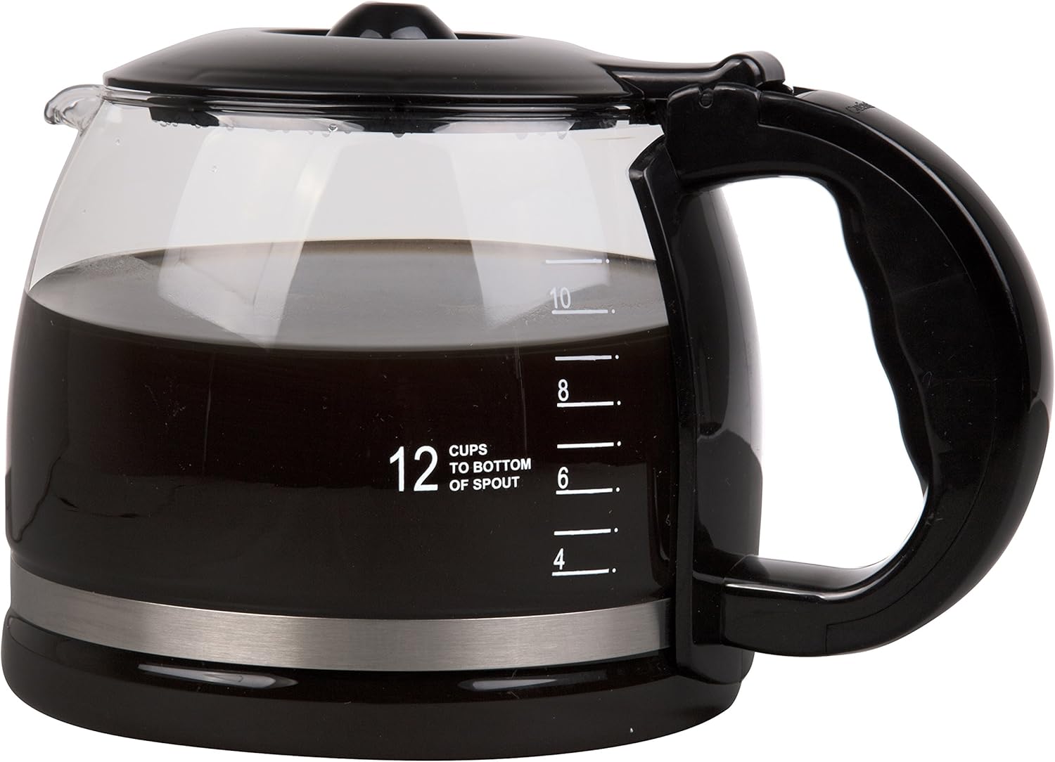 CucinaPro Double Coffee Carafe- Glass 12-Cup Coffee Pot for The Fill ...
