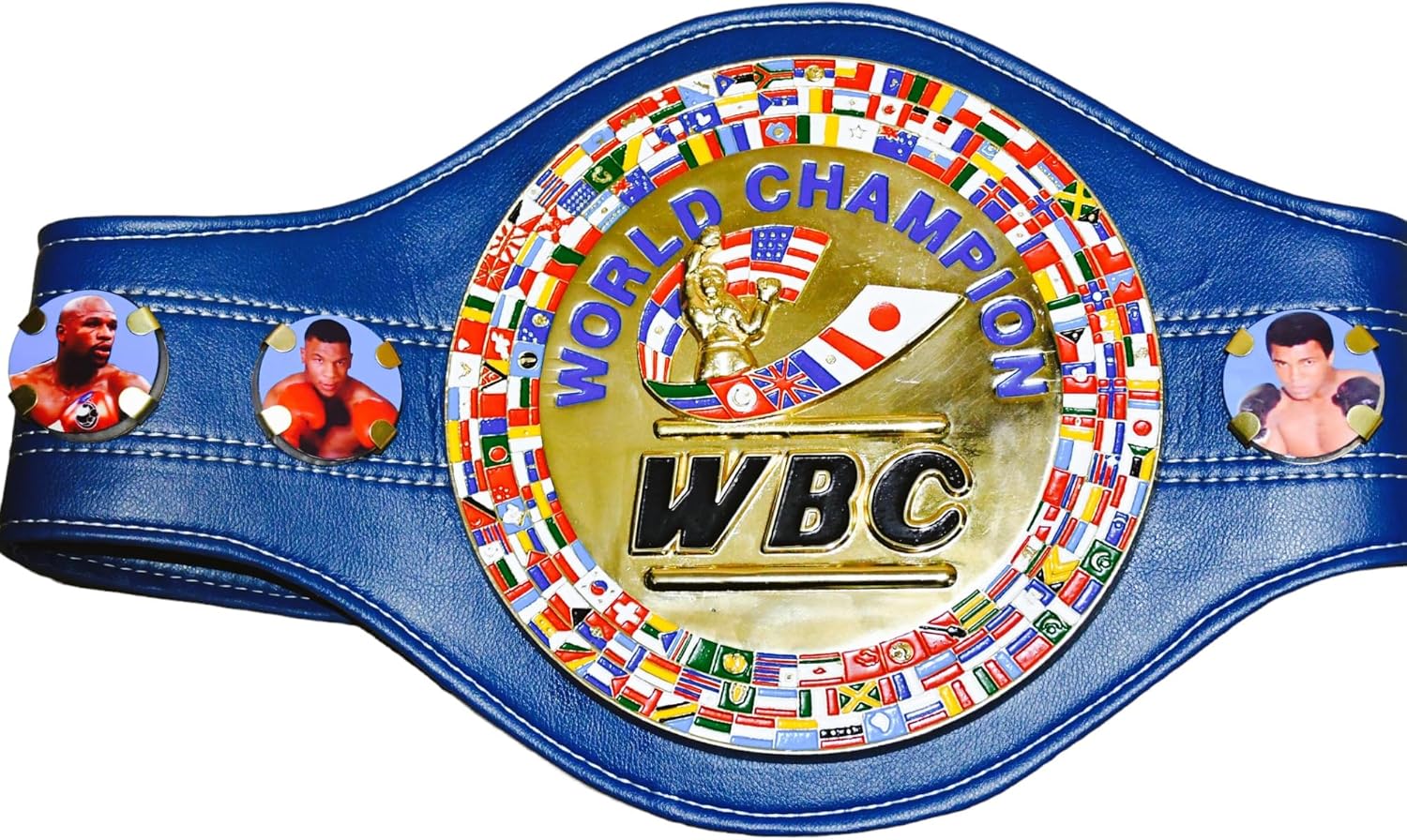 Amazon.com : WBC Blue Championship Boxing Belt 3D Replica Adult Titles ...