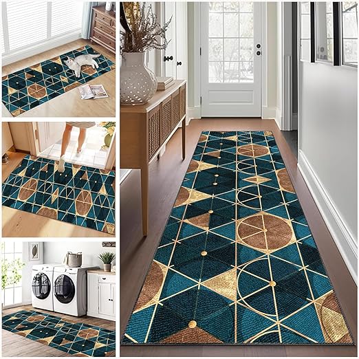 Carpet Runners for Hallways Non Slip Washable Kitchen Runner Rugs 40 x ...
