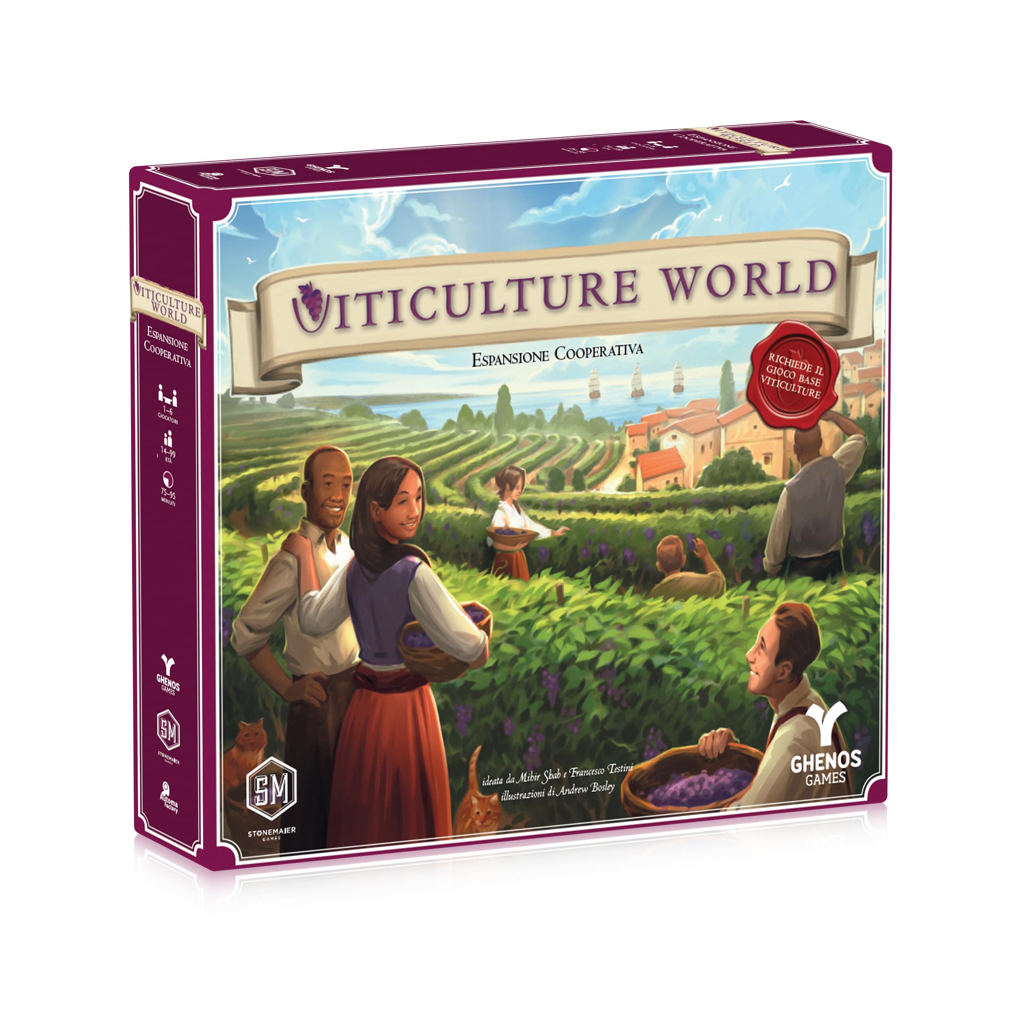 Viticulture World Italian Board Game : Amazon.co.uk: Toys & Games