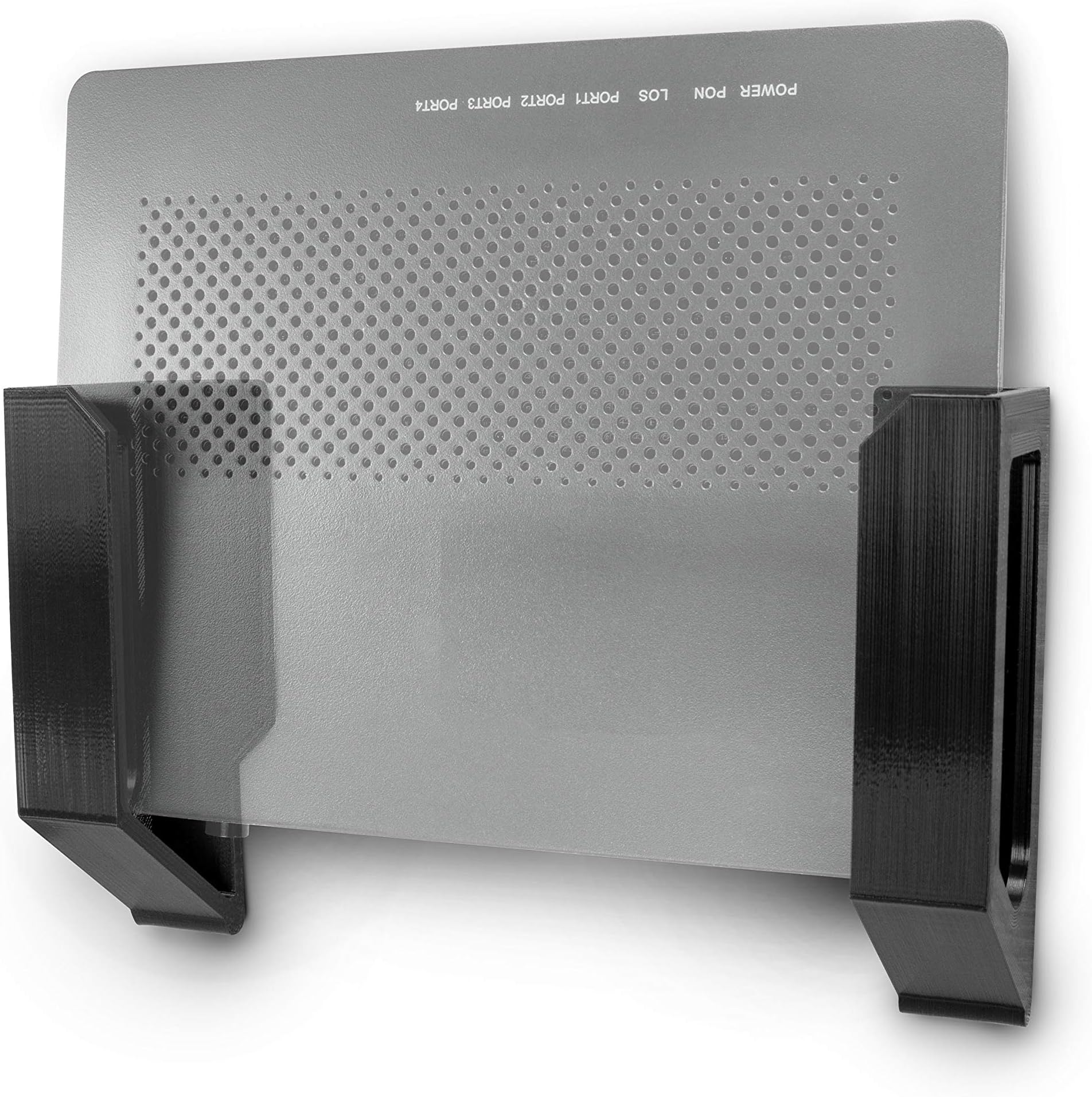 Amazon.com: BRAINWAVZ Screwless 1.5" Wide Cable Box Mount, Modem ...