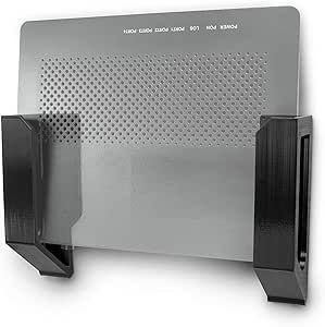 BRAINWAVZ Screwless 1.5" Wide Cable Box Mount, Modem, Router, Mesh ...