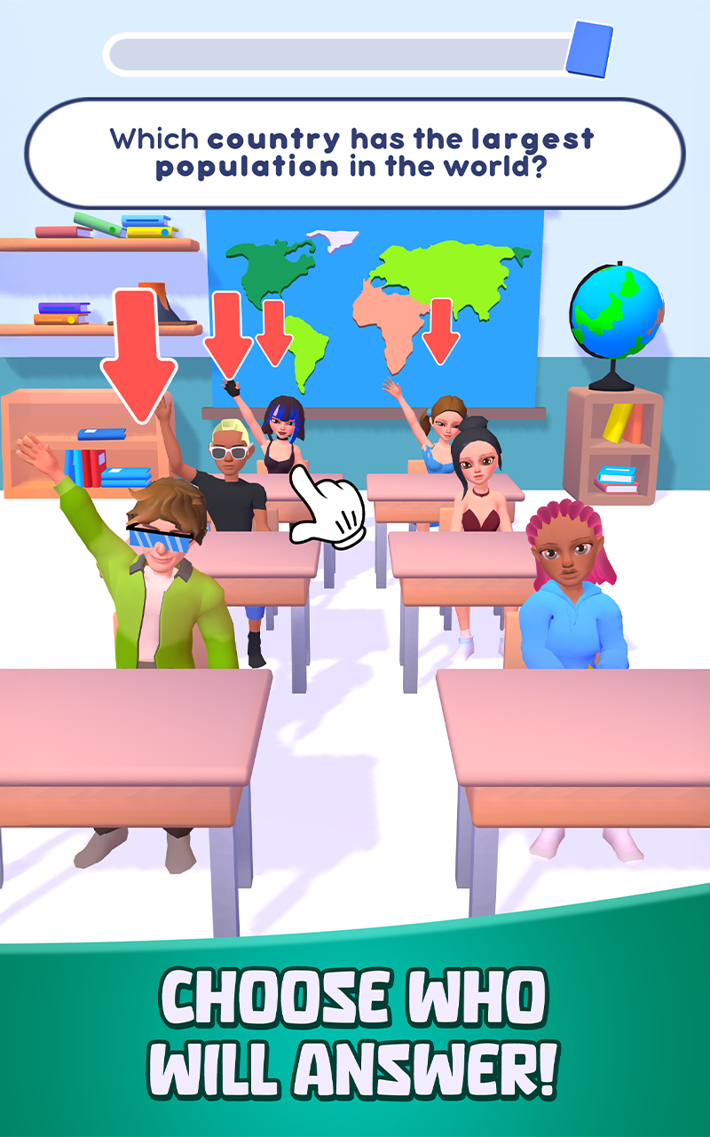 Teacher: School Sim – School game with lessons, quizzes, homework ...