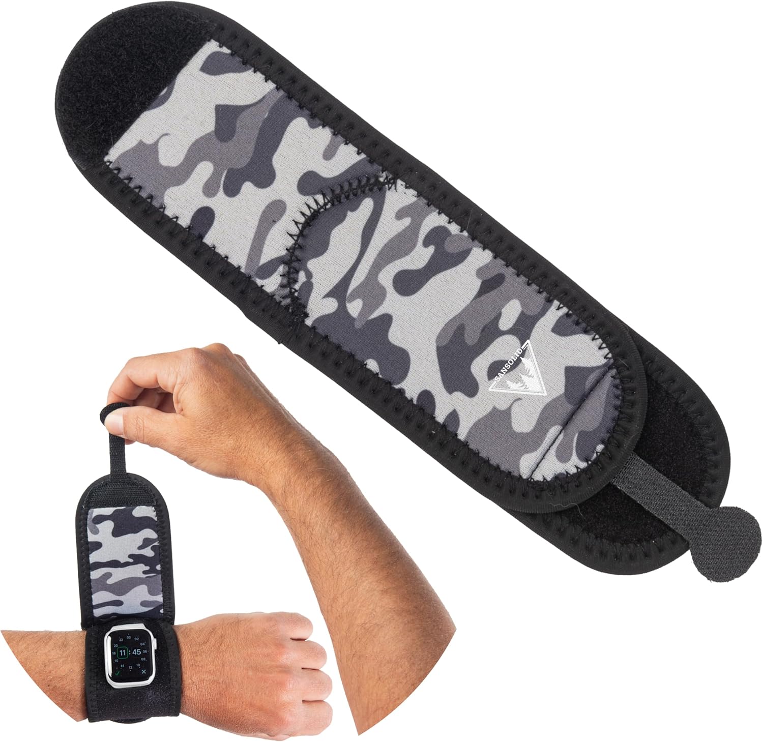 Amazon.com: Sansolid Protective Smart Watch Cover Band - One Size ...