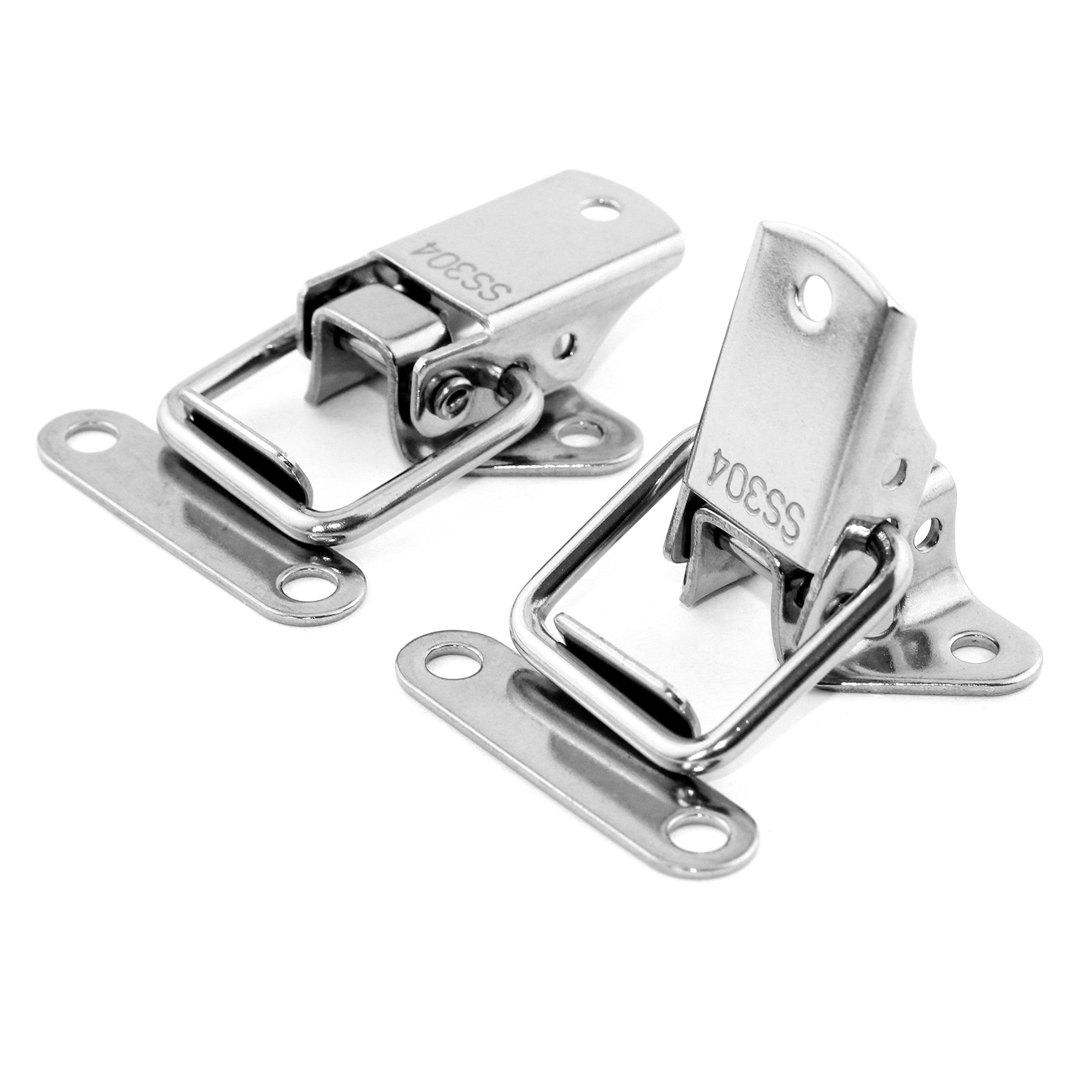 4x Stainless Steel Toggle Clamps Latch Clamp Toggle Latches Hasp ...