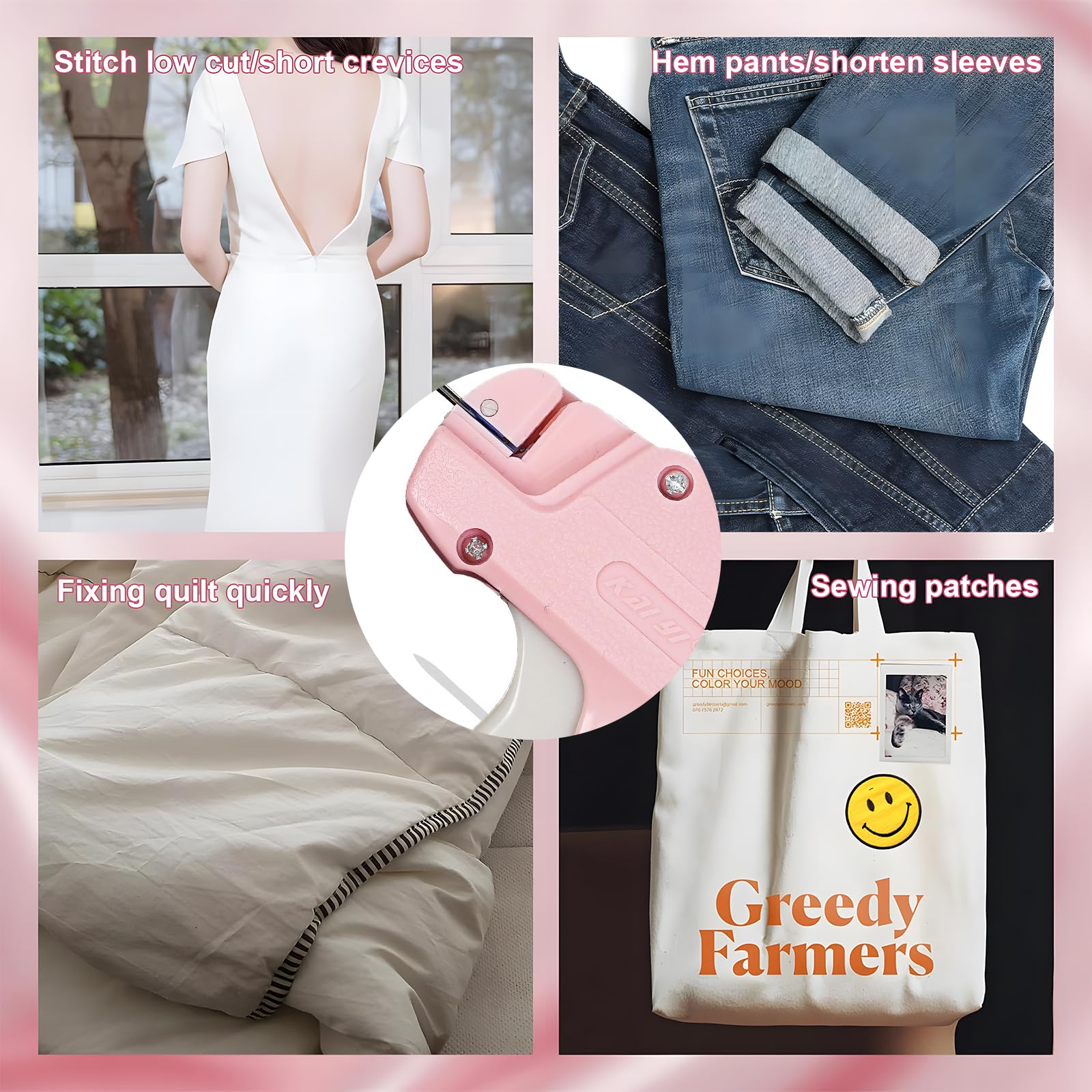 Snapklik.com : Stitch Gun For Clothes, Micro Tagging Gun For Clothing ...