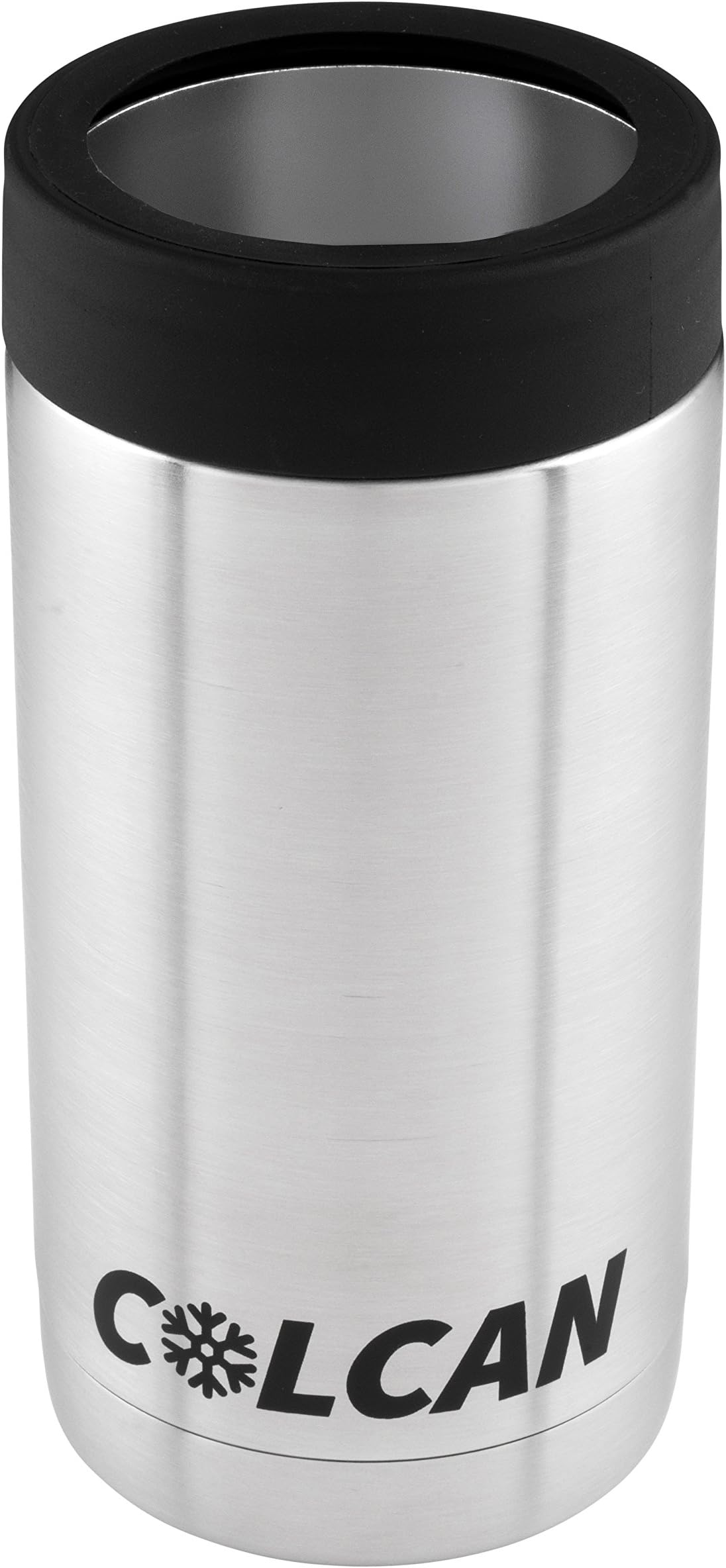 Amazon.com: Colcan Stainless Steel Double Insulated Can Cooler - 16oz ...