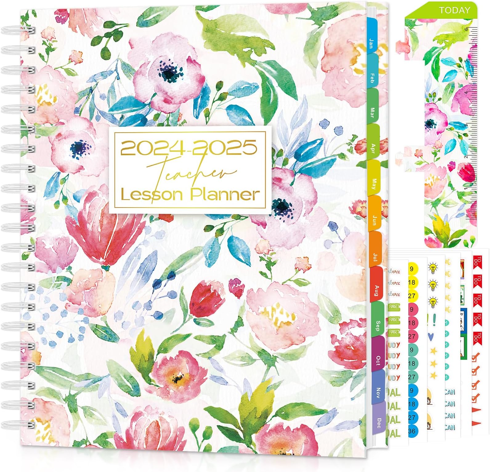 Amazon.com : Teacher Planner 2024-2025 Academic Year - All Inclusive 8. ...