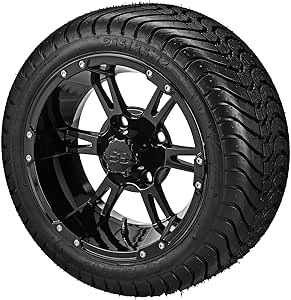 Amazon.com: RM Cart 12" Raptor Gloss Black on 215/35-12 LSI Elite Tires ...