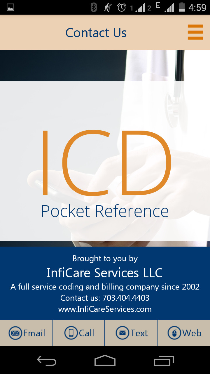 ICD-10 & ICD-9 Code Reference - App on Amazon Appstore