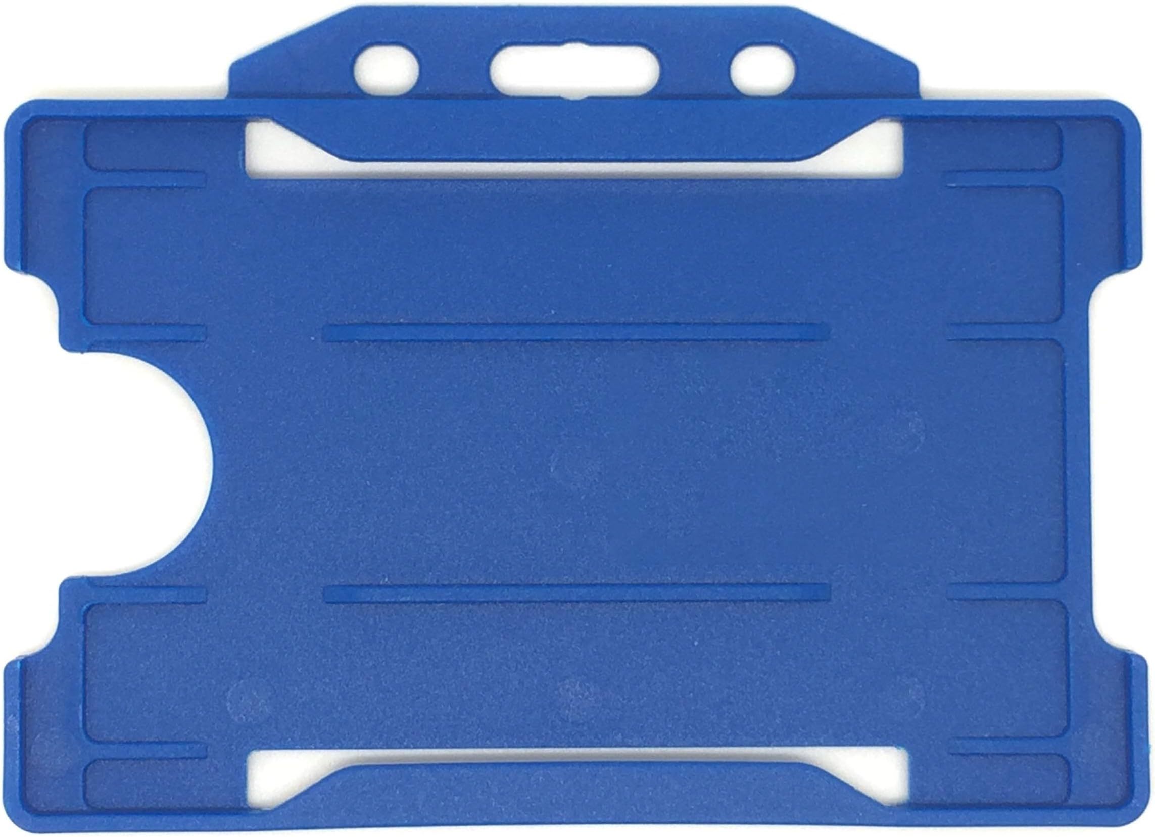 ALG ID Cards® Pack of 100 Single-Sided Rigid Open Faced ID Card Pass ...