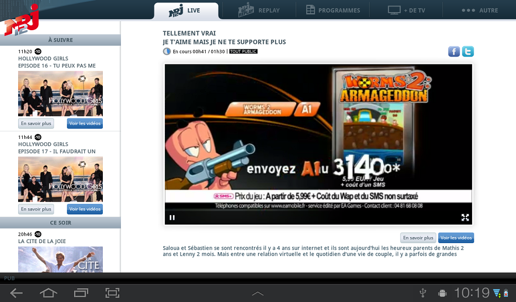 NRJ 12- Aplicación en Amazon Appstore