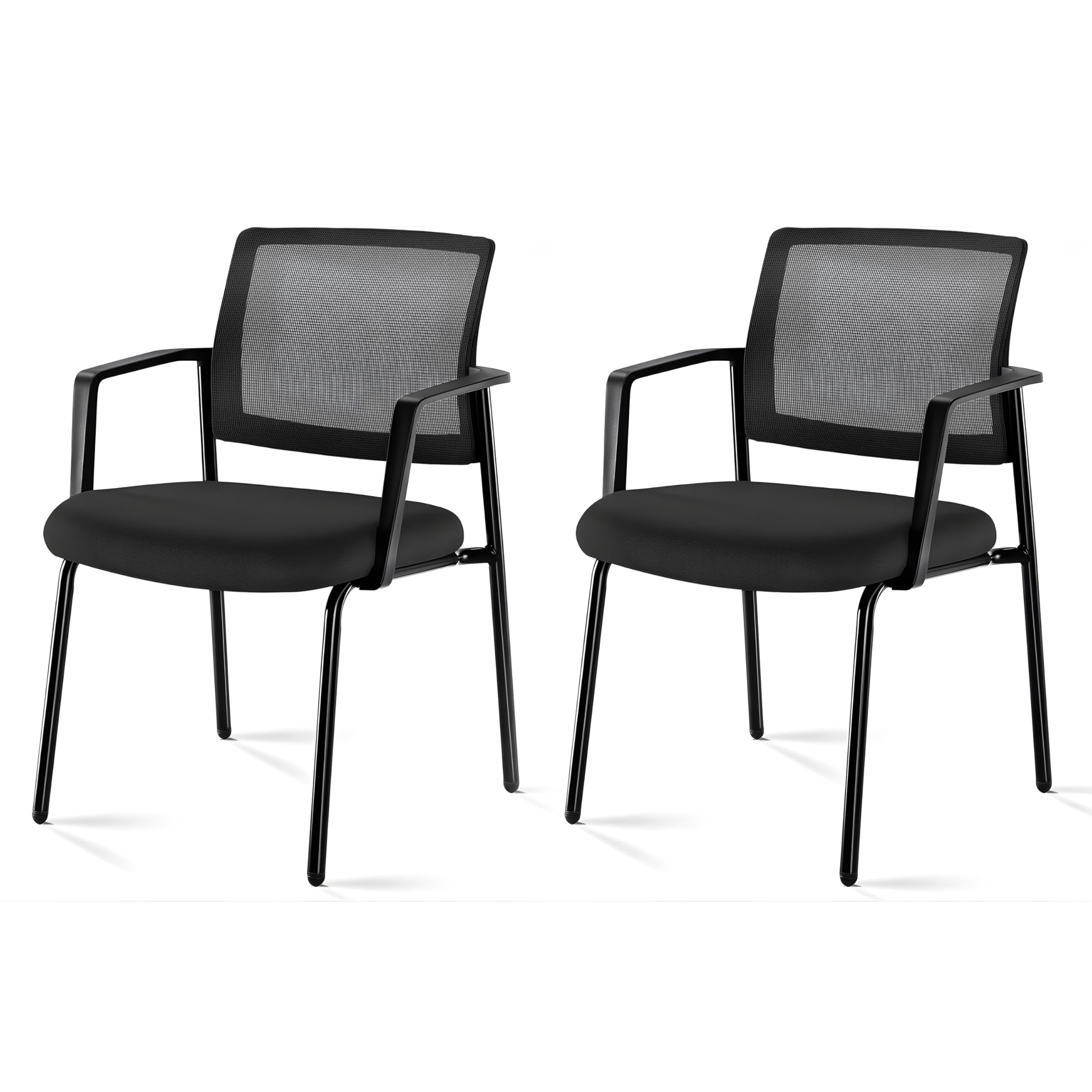Amazon.com: Simple Deluxe Guest Waiting Room Office Arm Chairs 2 Pack ...