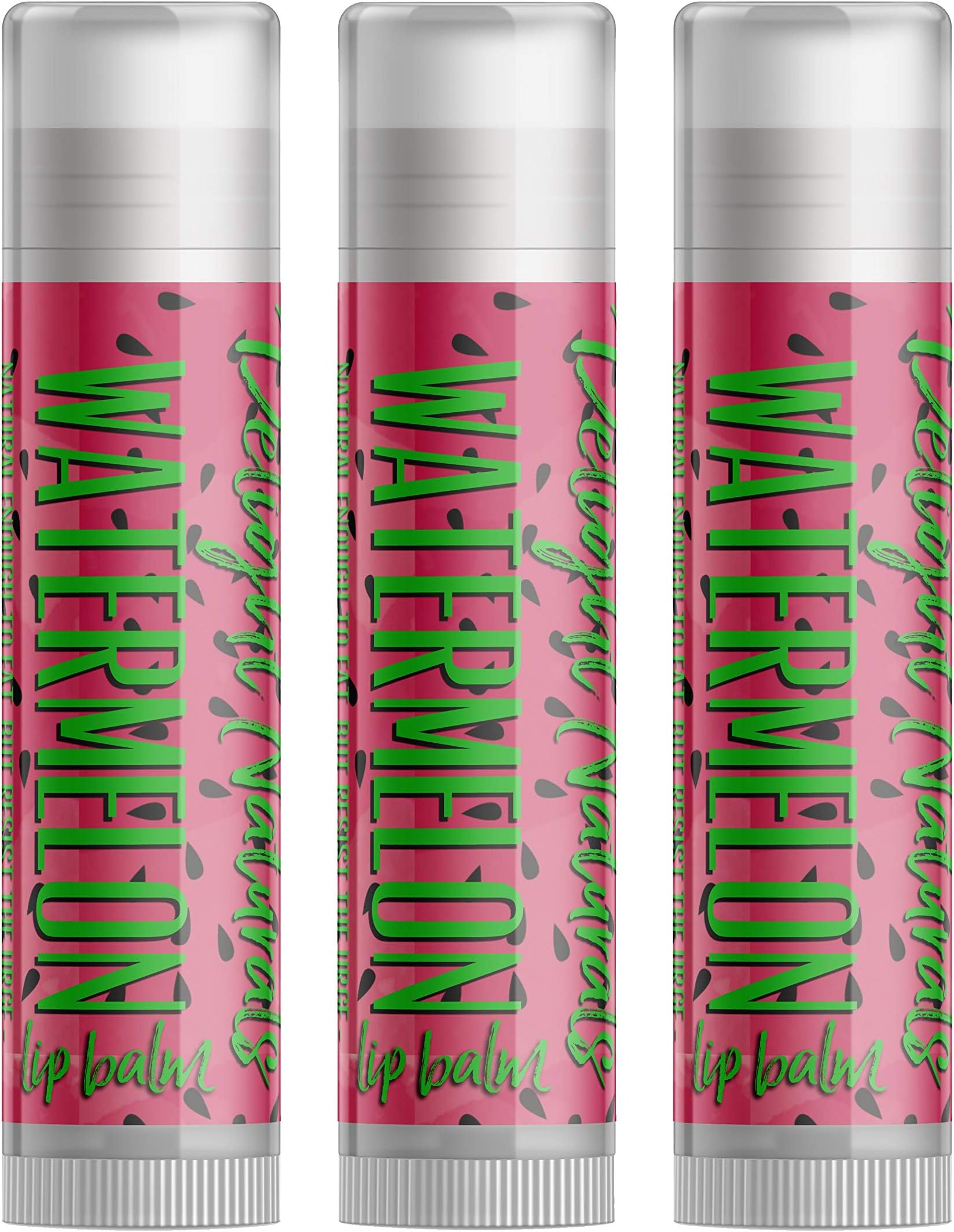 Amazon.com : Delight Naturals Blue Raspberry Lip Balm - Set of Three ...