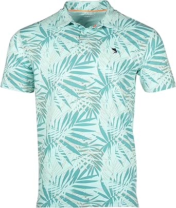 Salt Life Men's Jungle Vibes Polo Short Sleeve Performance Tee at ...