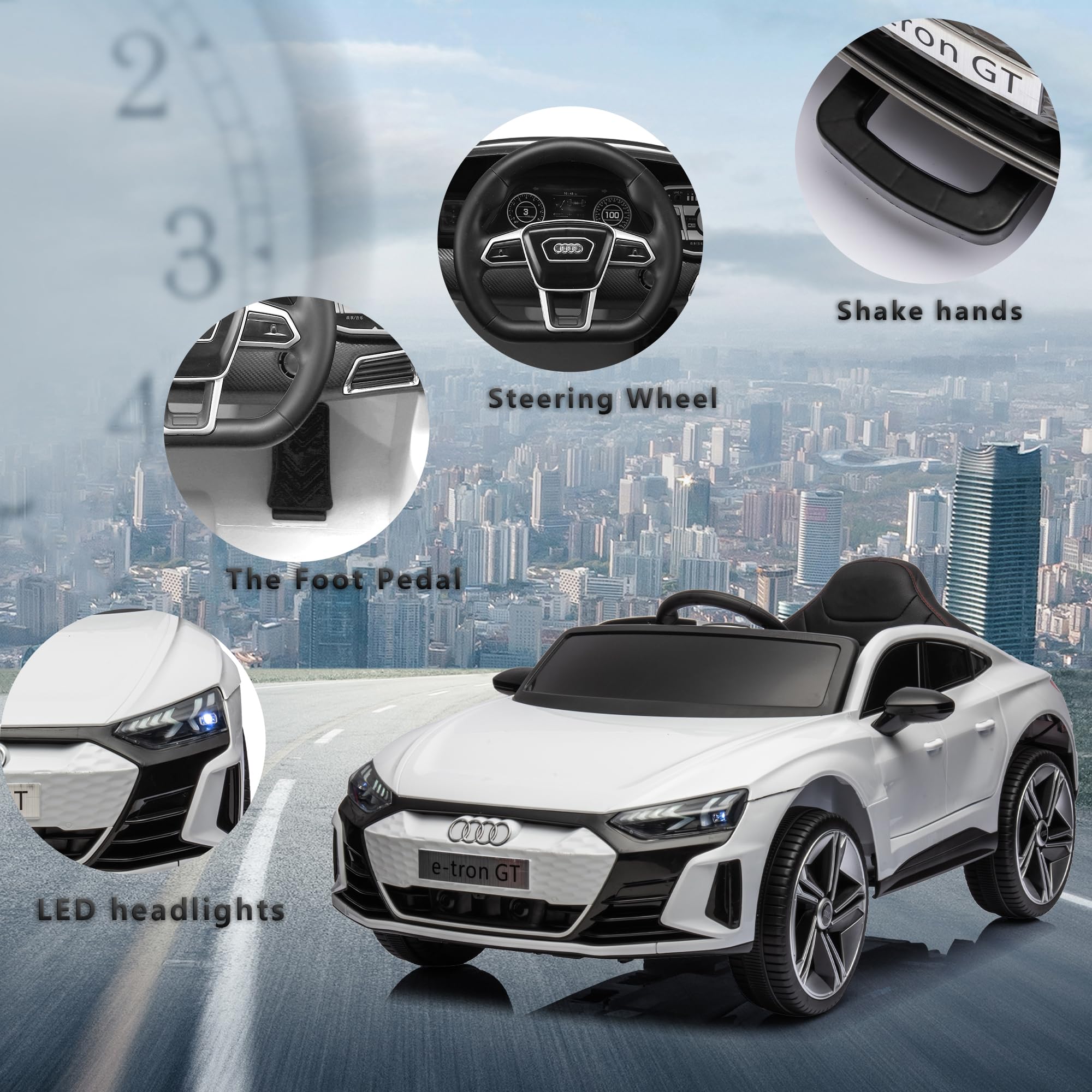 Snapklik.com : 12V Ride On CarOfficial Audi Authorised Battery Powered ...