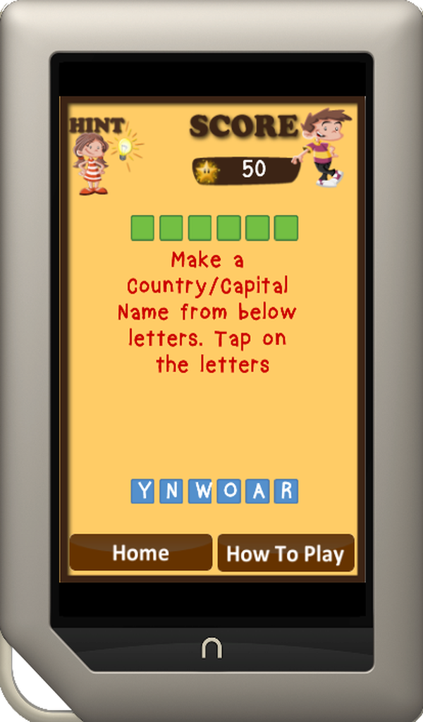 Worldwide Countries And Capitals Word Puzzle Game - App on Amazon Appstore