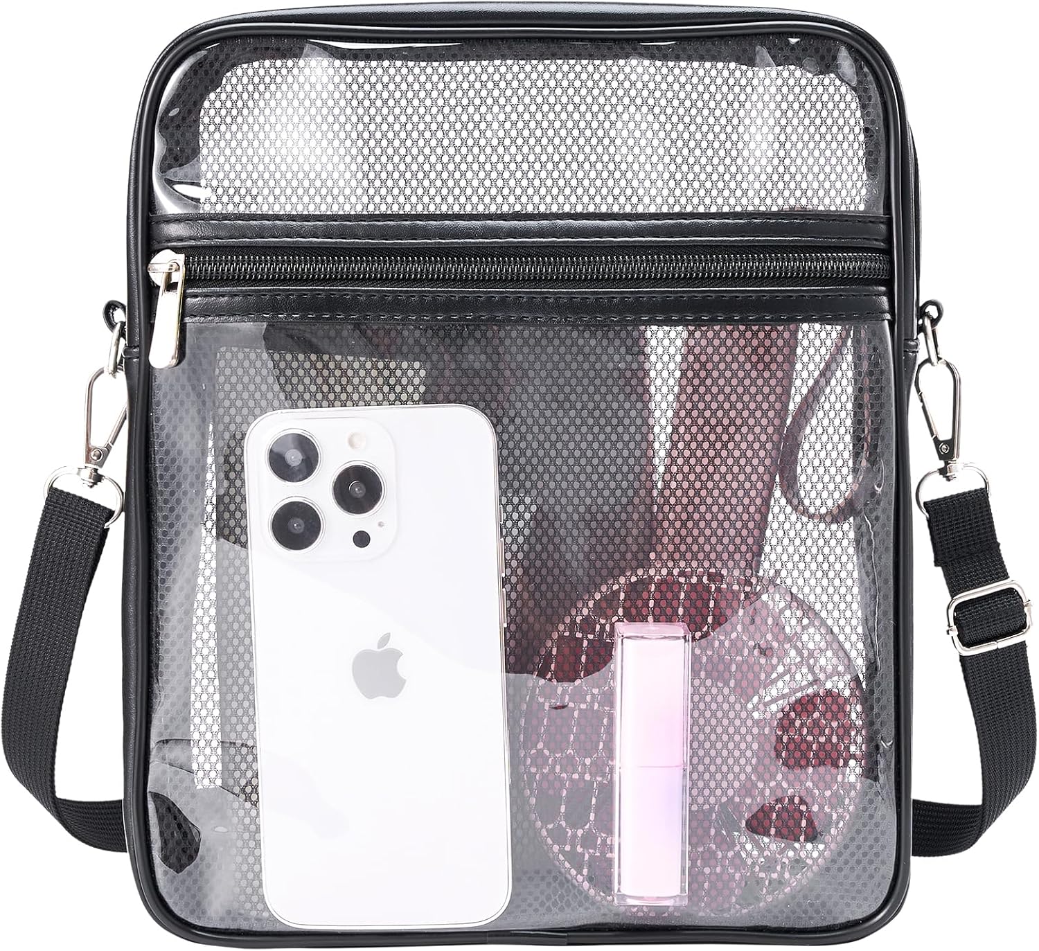 OMOUBOI Clear Bag for Stadium Events 10 Inch Large Clear Purses ...