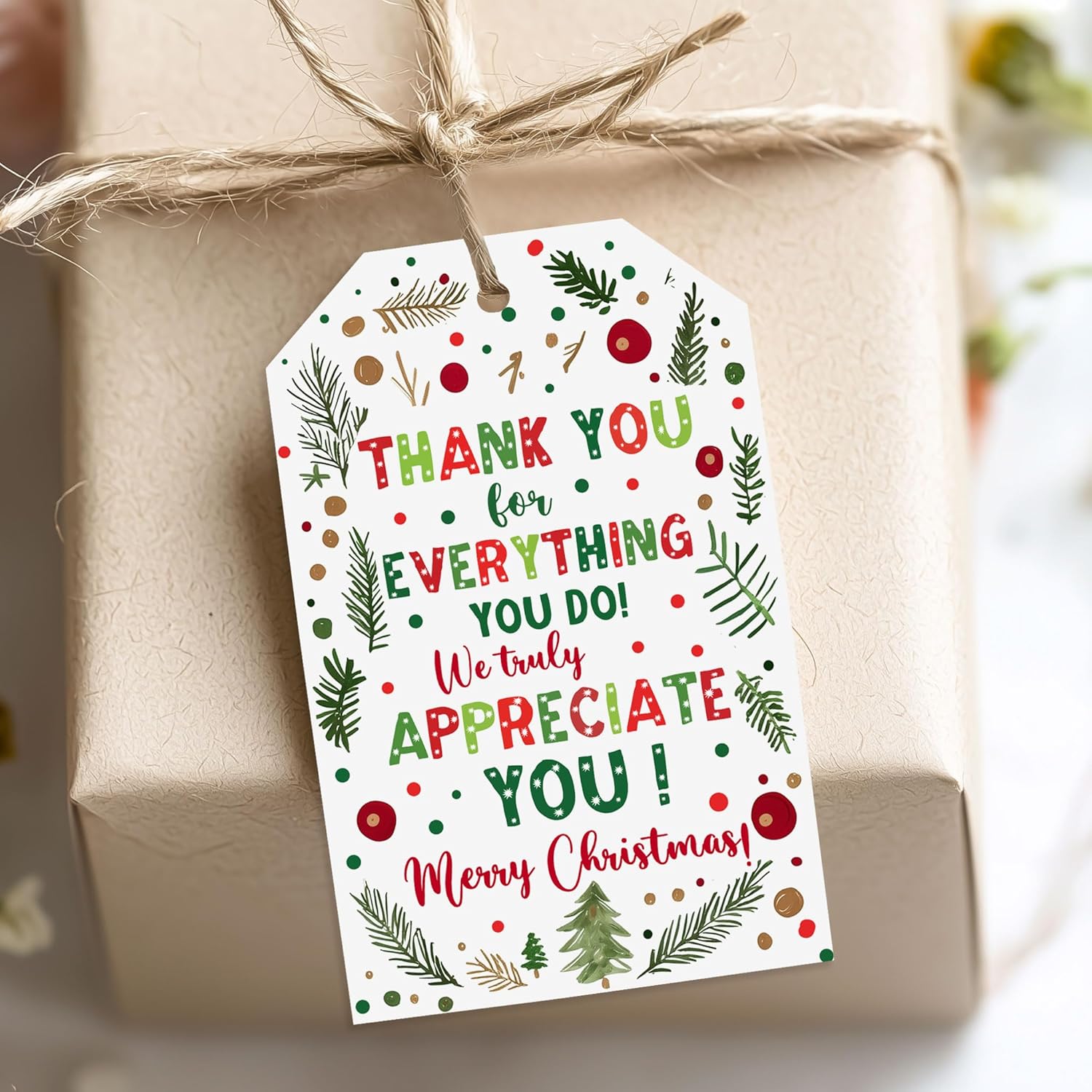 Amazon.com: Treat for You to Say Thank You for All You Do Gift Tag We ...