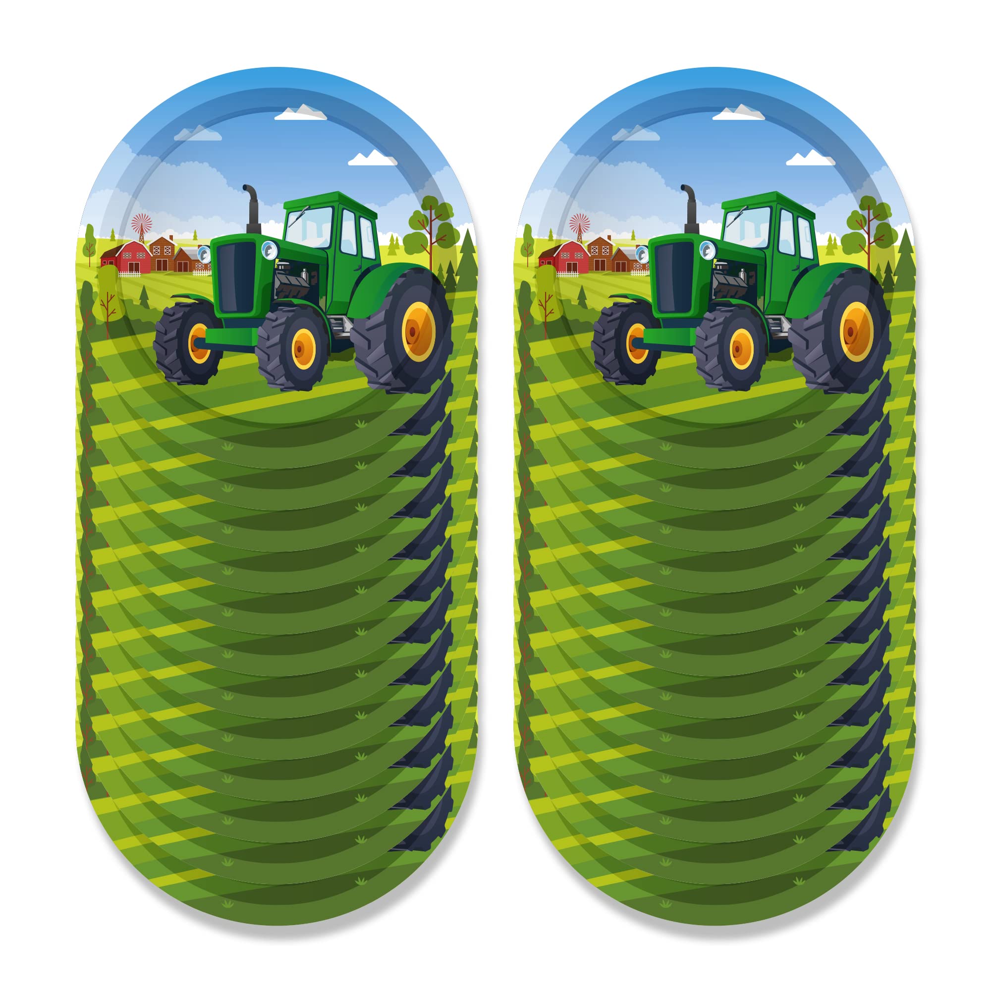 John Deere Birthday Plates