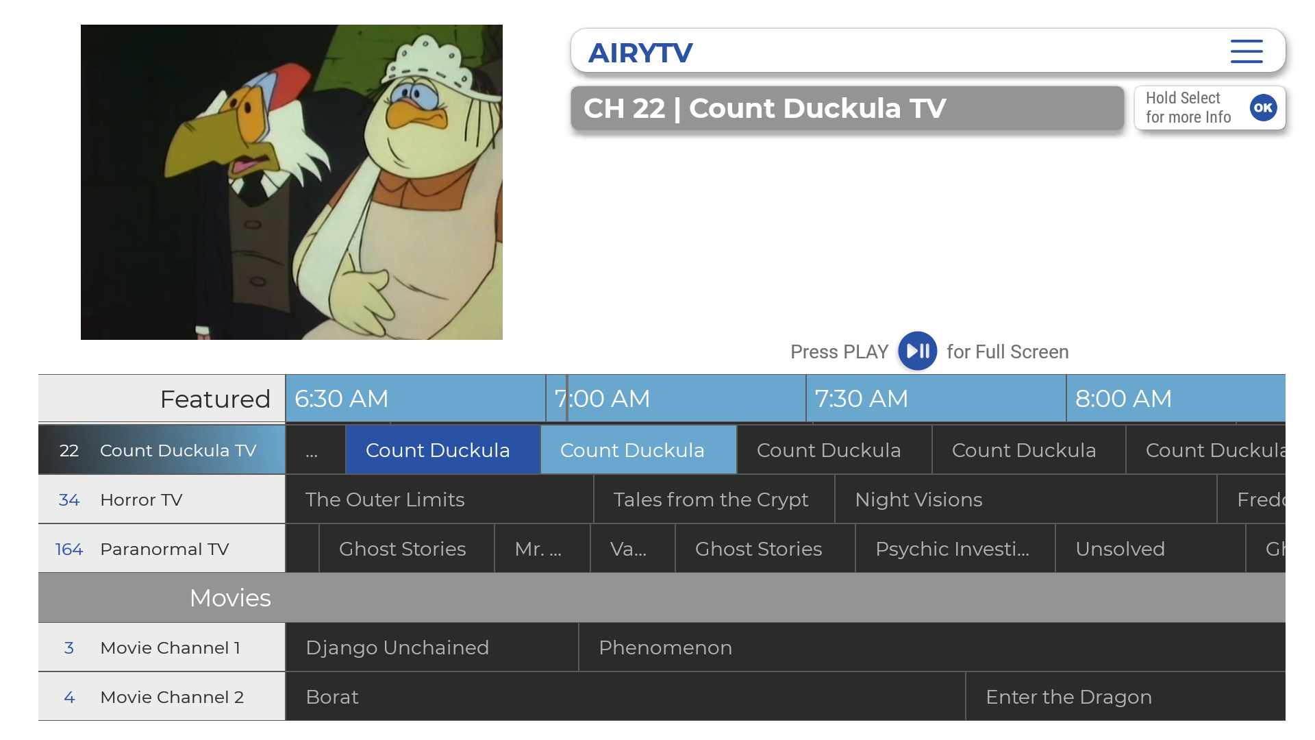 FREE TV & Movies - Airy TV 10,000 Episodes, 1,000 Movies - App on ...