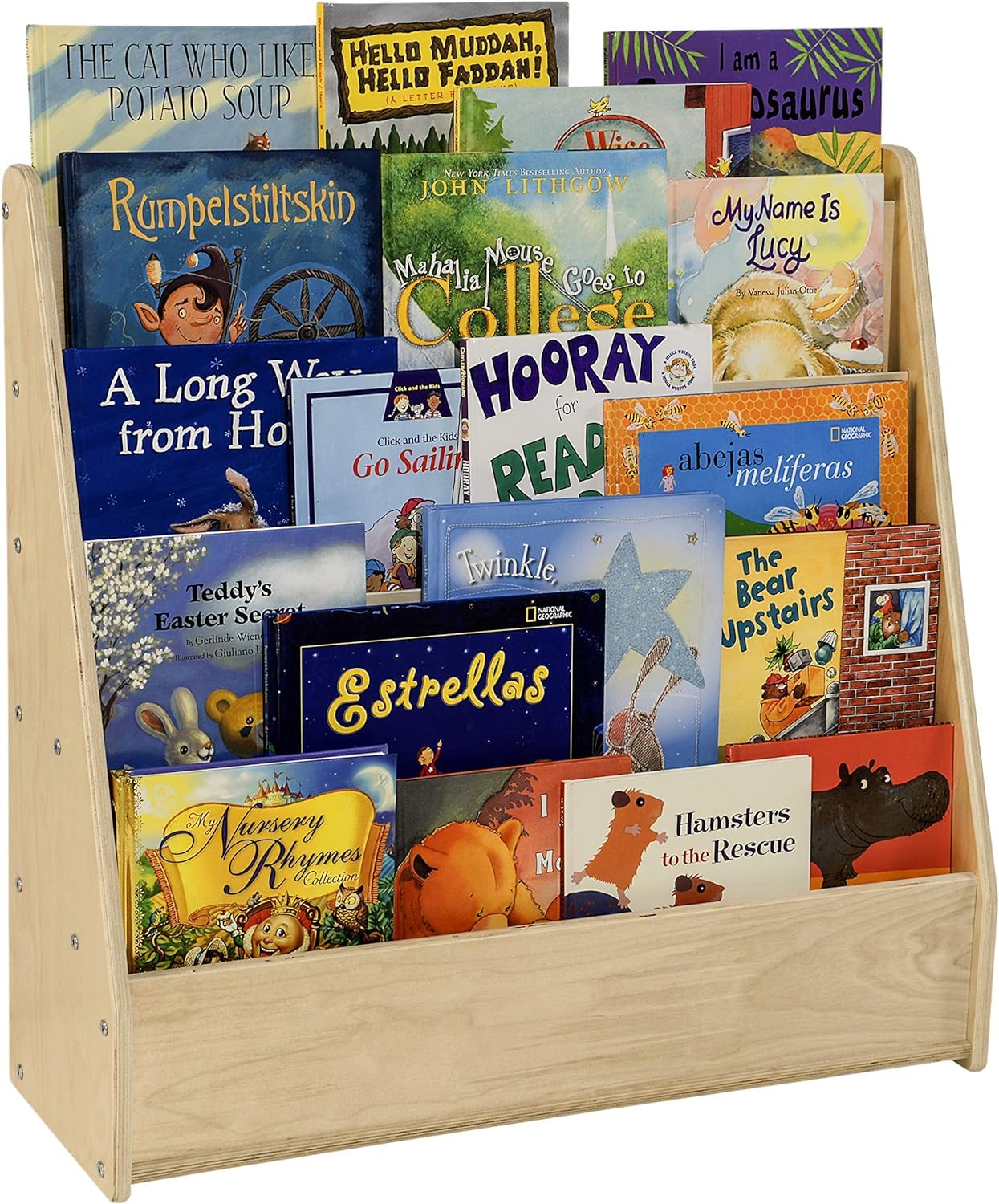 Amazon.com: Contender Book Display for Daycare, Classroom, Preschool ...