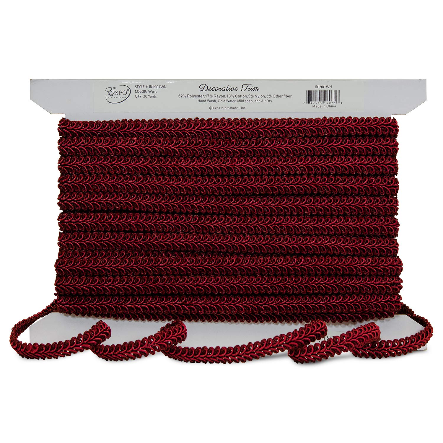 Snapklik.com : Trims By The Yard Alice Classic Woven Braid Trim, 1/2 ...