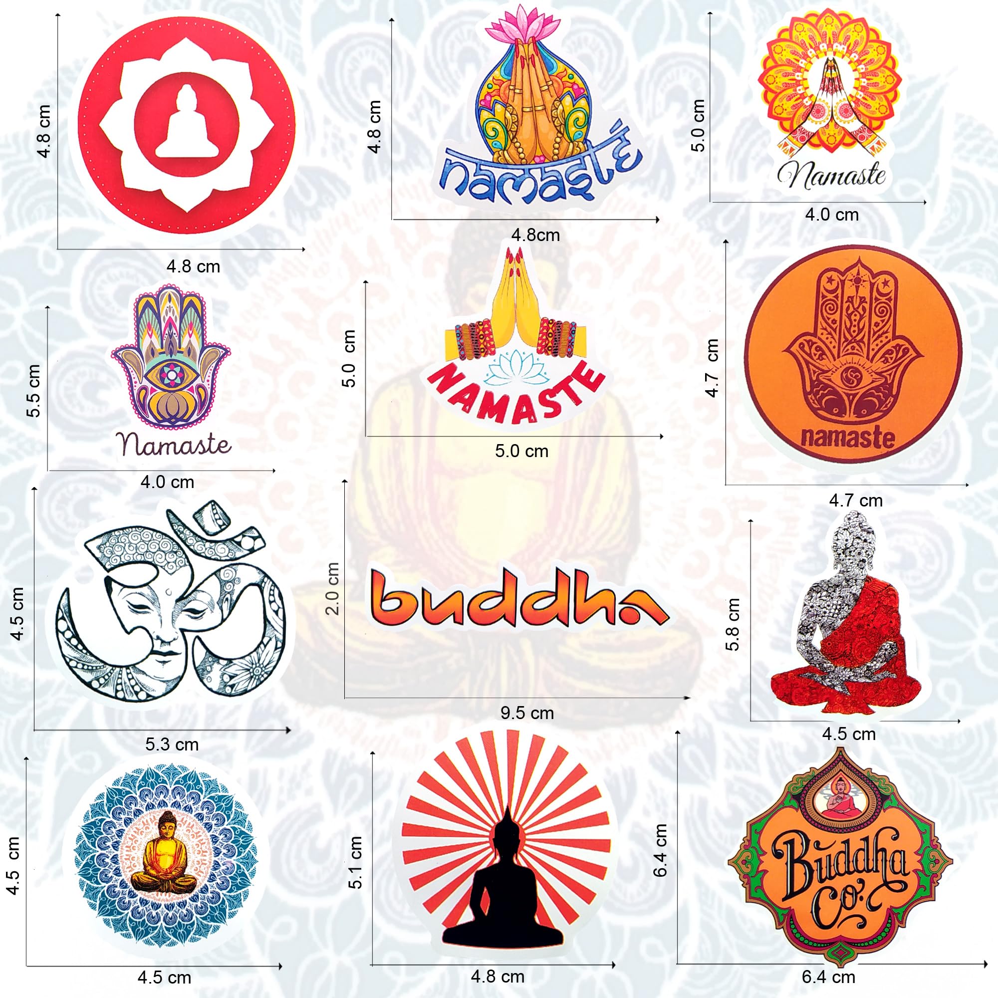 Namaste Buddhist Symbol LOTUS MANDALA LADIES T SHIRT YOGA BUDDHIST