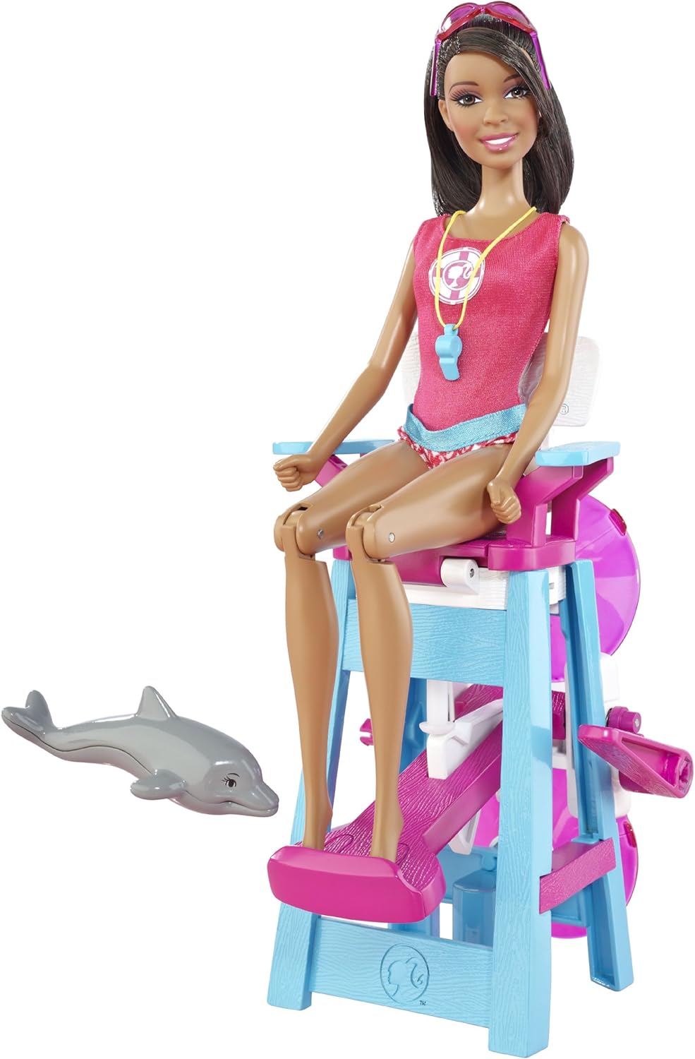 Amazon.co.jp: Barbie I Can Be Lifeguard African-American Playset : Toys ...