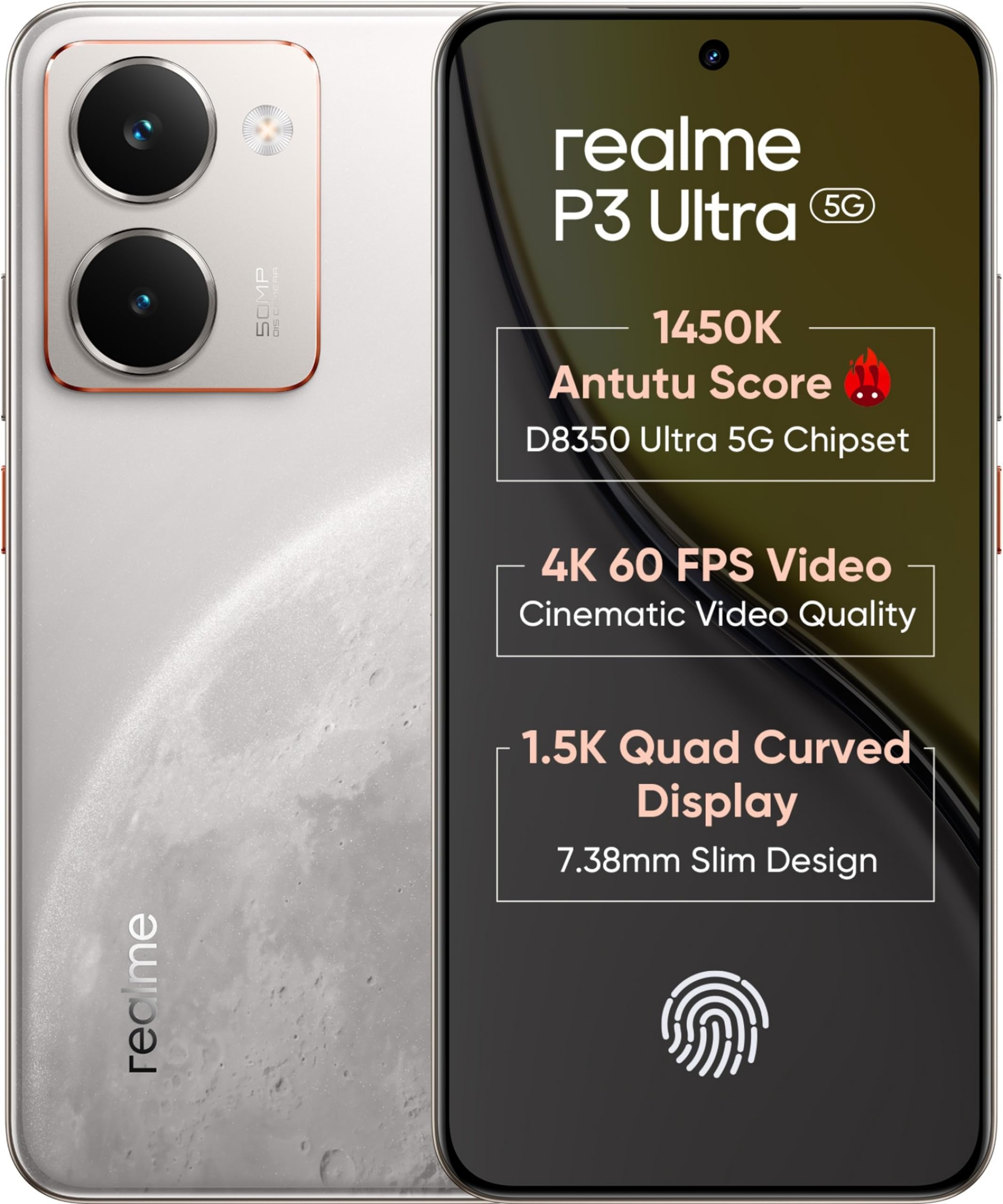 realme P3 Ultra 5G (Neptune Blue, 8GB RAM, 256GB Storage) : Amazon.in