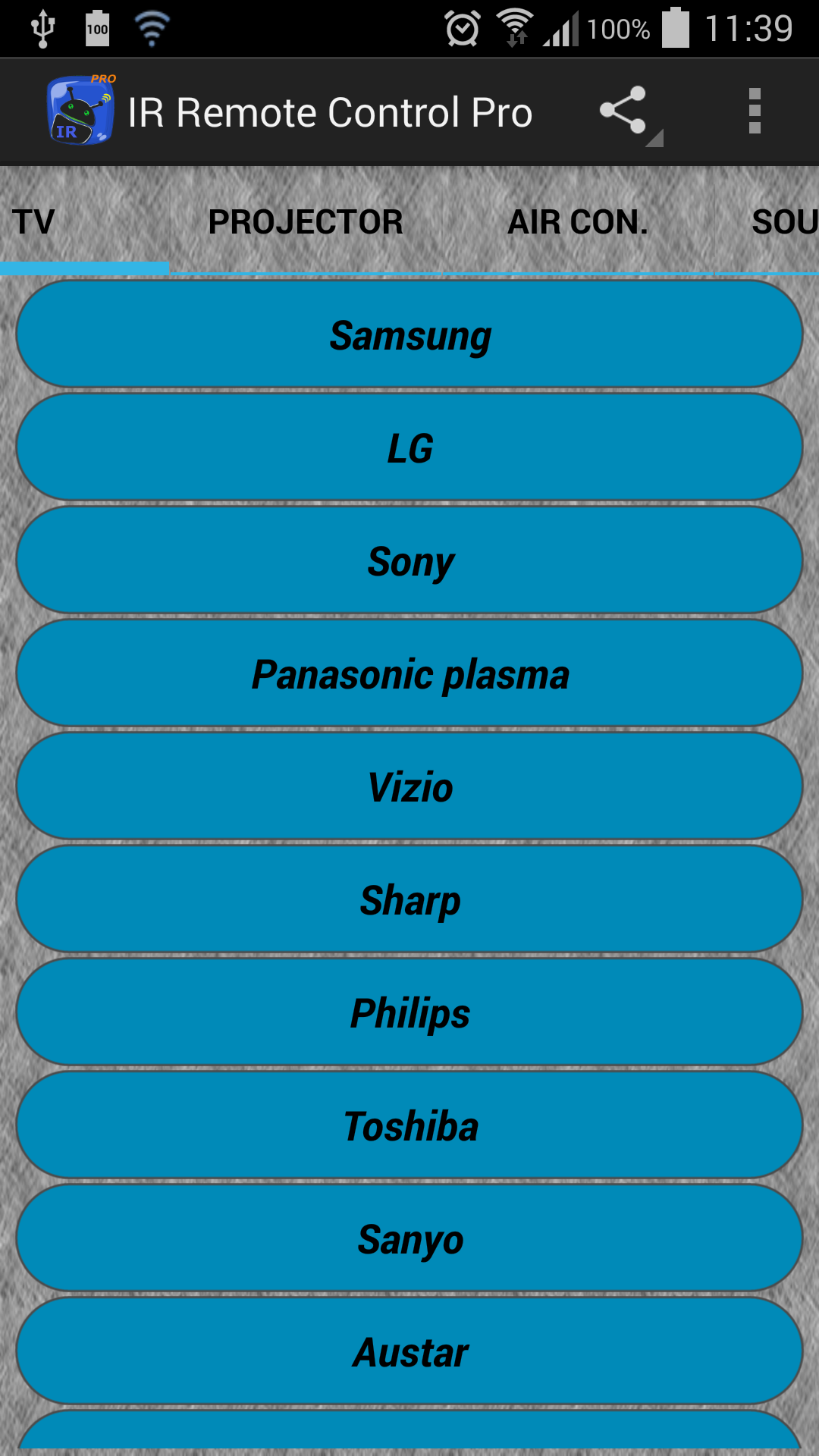 IR Remote Control Pro - App on Amazon Appstore