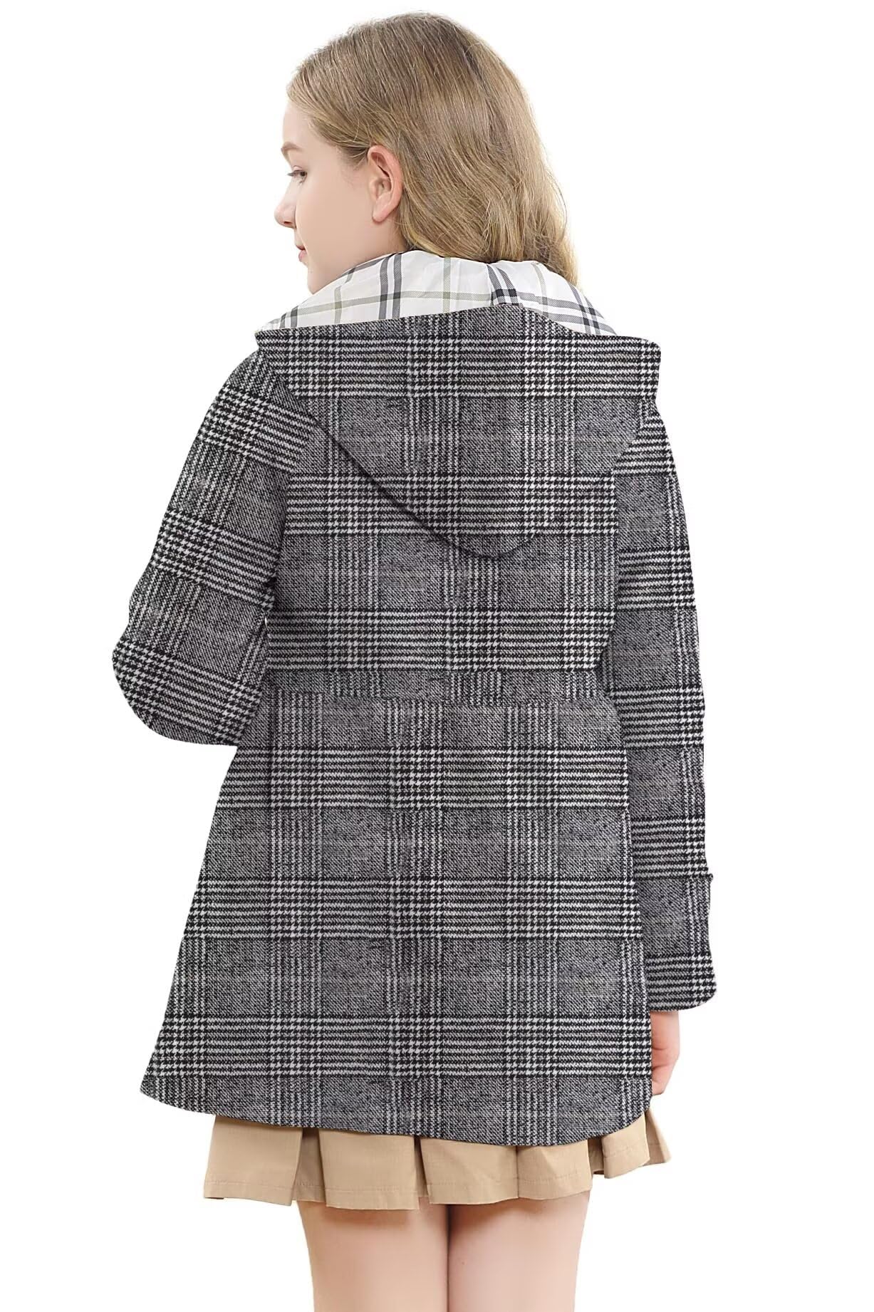 Snapklik.com : Girls Dress Coat, Kids Hoodie Trench Coats Overcoat Fall ...
