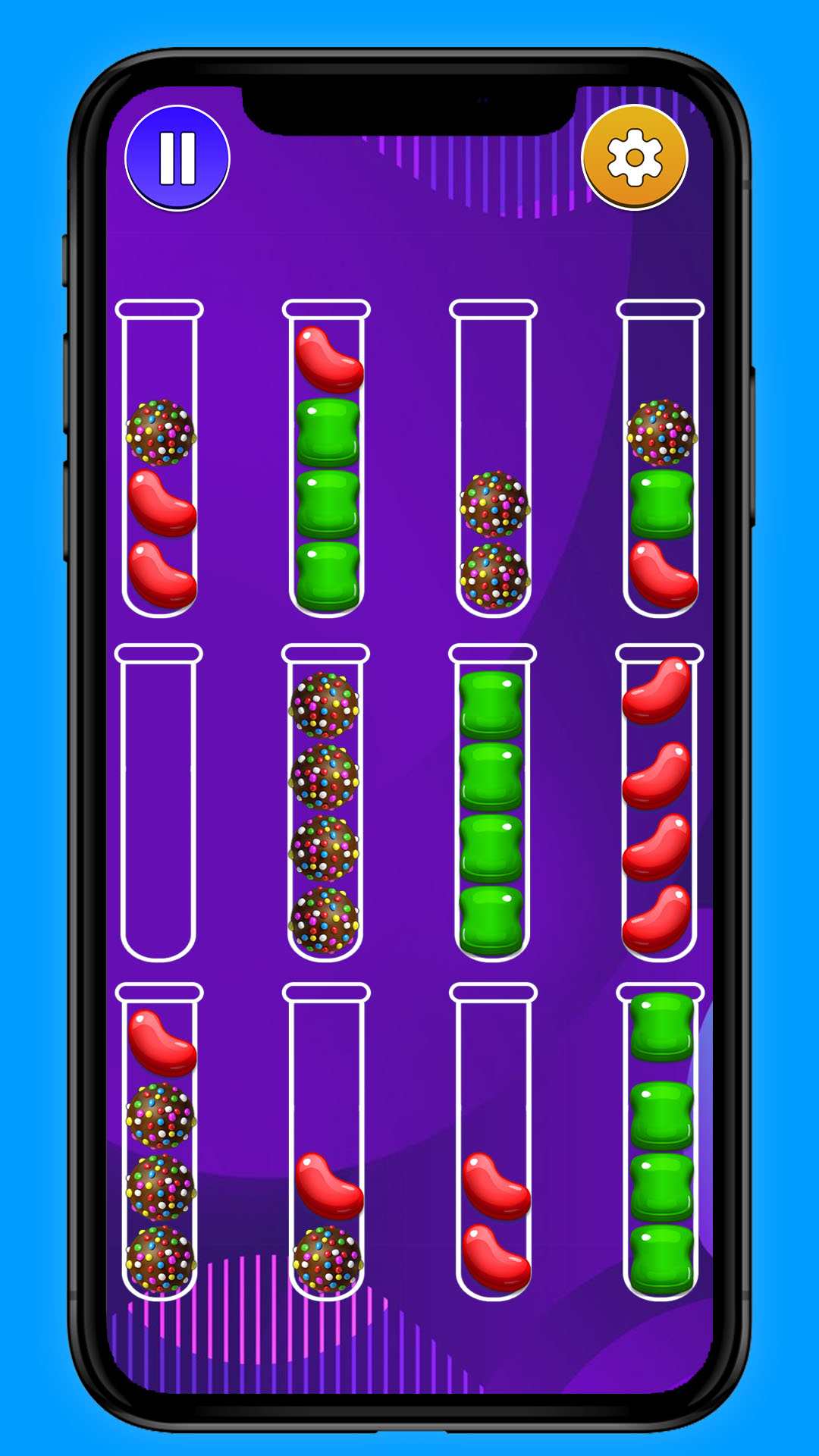 Candy Sort Rush: Sweets Color Matching Puzzle Game - App on Amazon Appstore