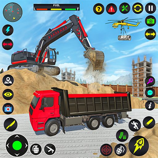 Crane Excavator Games City Building Construction Excavator Simulator ...