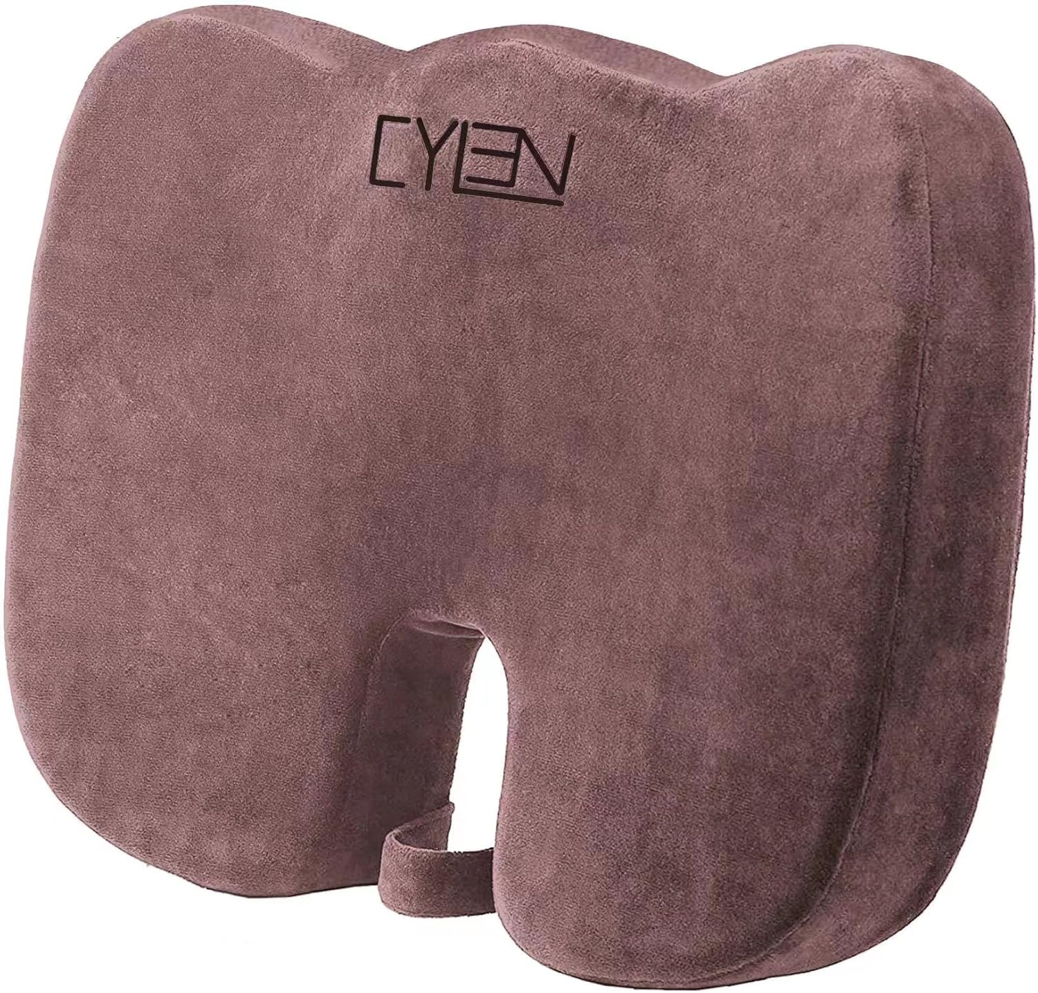CYLEN Home-Memory Foam – Cojín de asiento ortopédico ventilado con ...