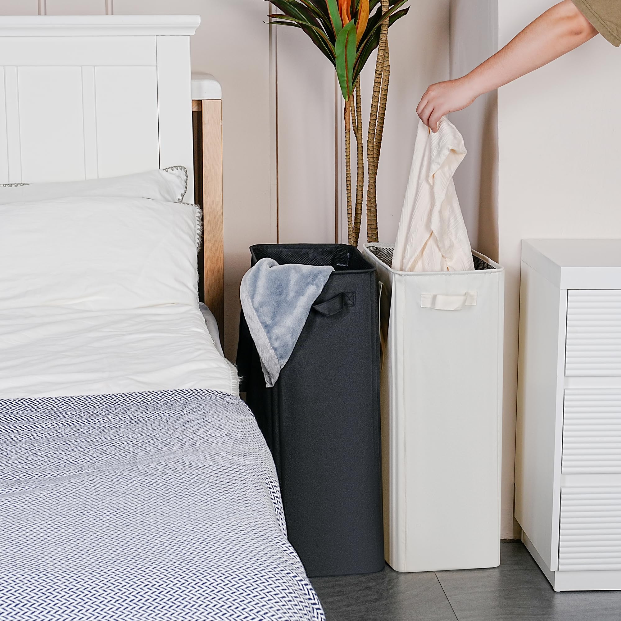 Snapklik.com : Efluky Slim Laundry Basket, Narrow Laundry Hamper