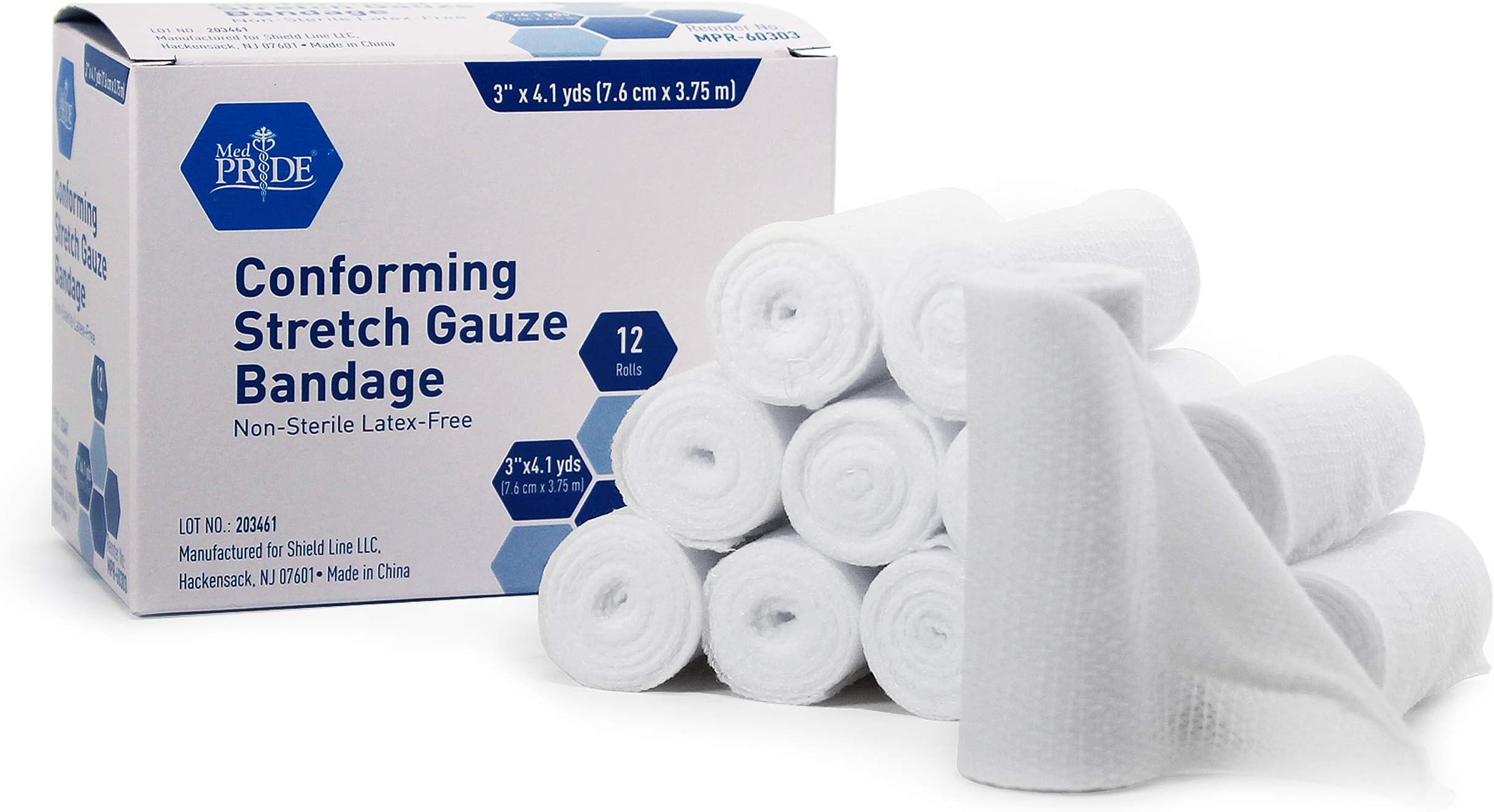 Amazon.com: Halloween Performance Mummify Cotton Bandages Gauze Rolls ...