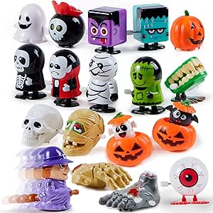 Amazon.com: JOYIN 18 PCS Halloween Wind Up Toys for Kids Gift, Trick or ...