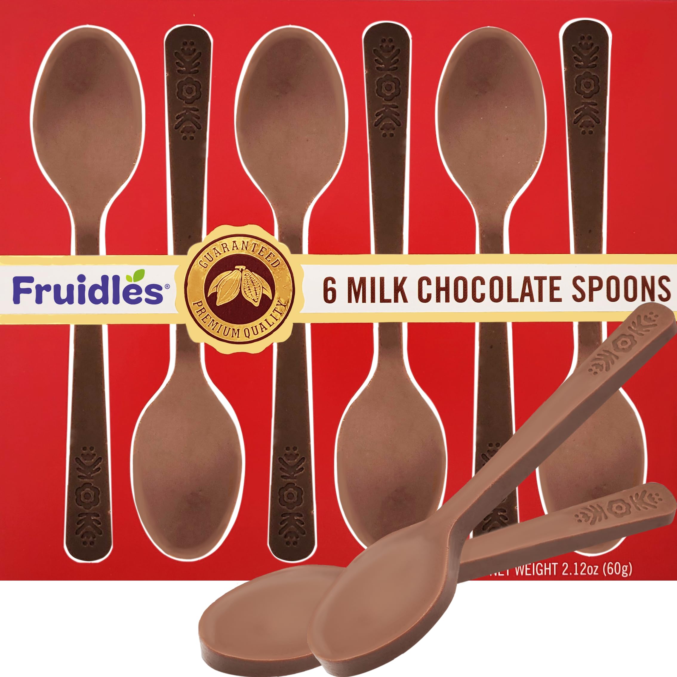 Amazon.com: Milk Spoons, Candy Hot Stirring Edible Spoons, Gourmet Milk ...