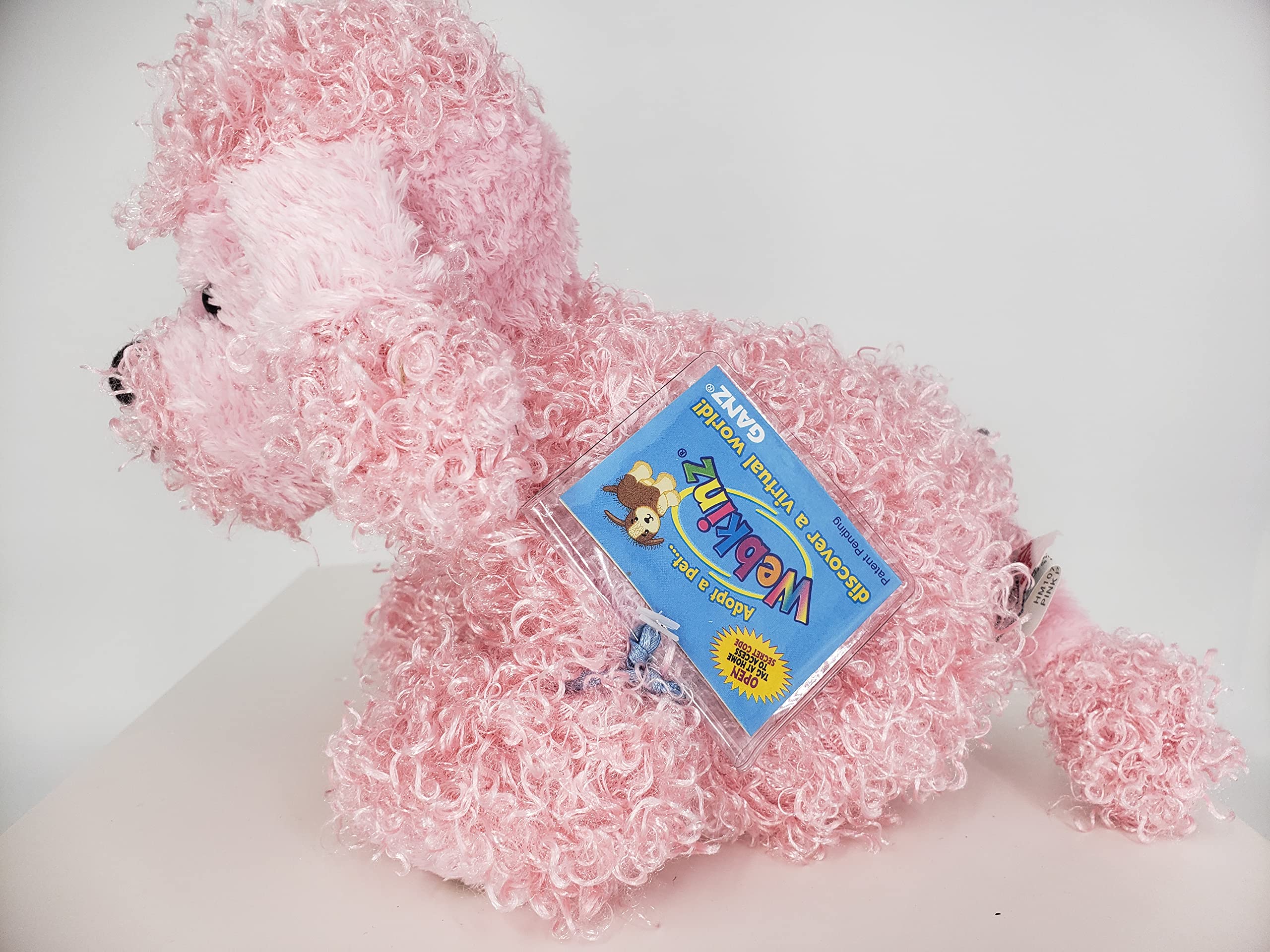 Amazon.com: Webkinz Pink Poodle with Trading Cards by Ganz : Toys & Games