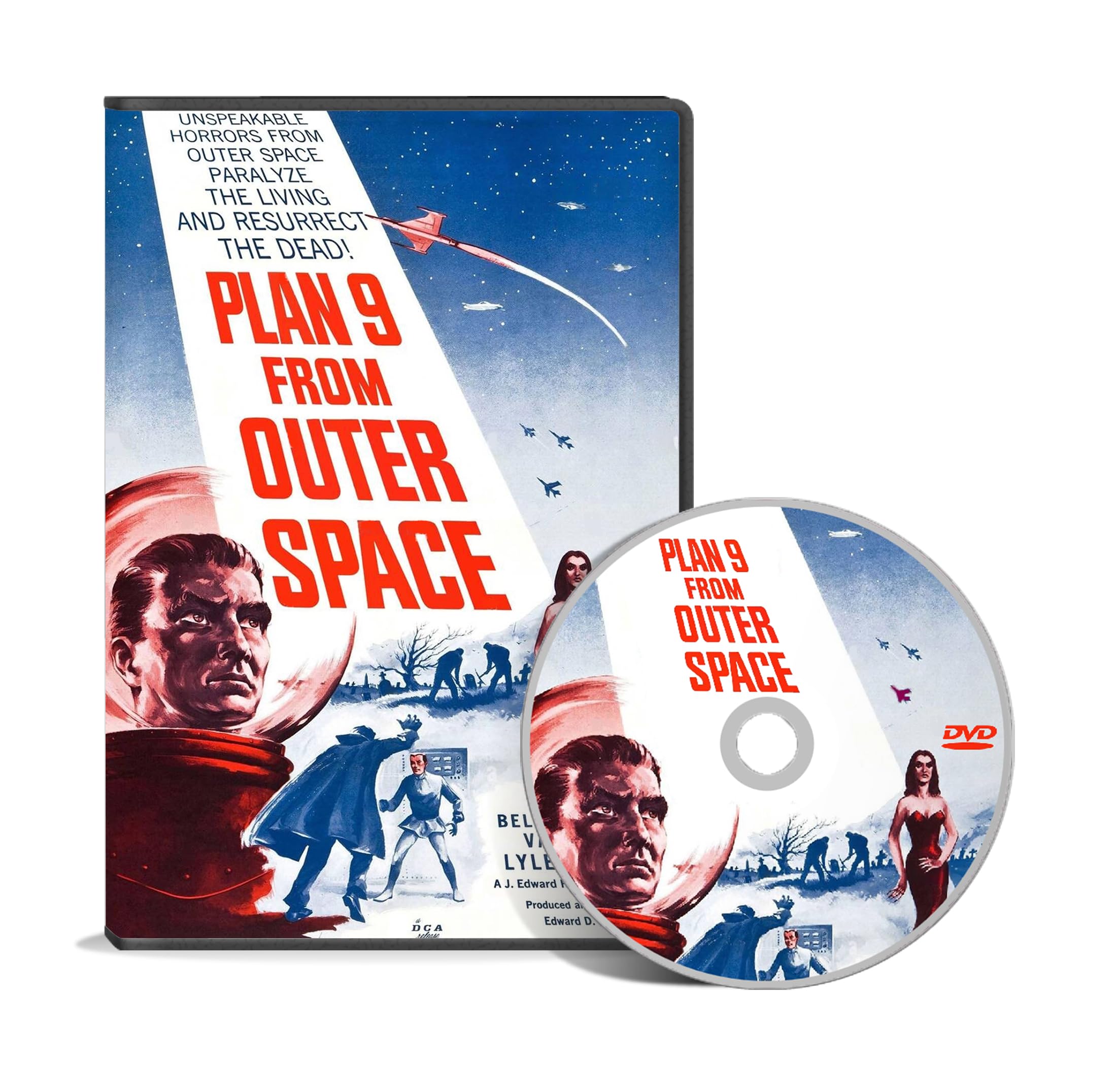 Amazon.com: Plan 9 from Outer Space (1957) Horror, Sci-Fi DVD : Movies & TV
